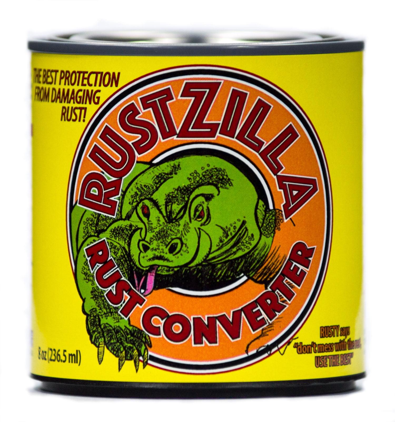 RUSTZILLA Original Grade Rust Converter, 8 oz Can, for Metal ...