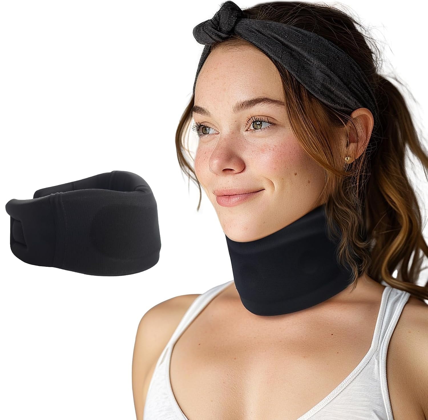RUTAWZ Soft Neck Brace Universal Cervical Collar, Neck Brace for ...