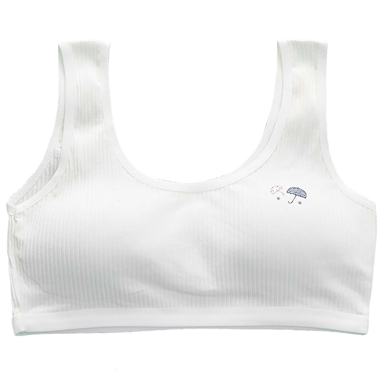 RUTAYY Children Girl's Bra Crop Top Seamless Sports Bra Training ...