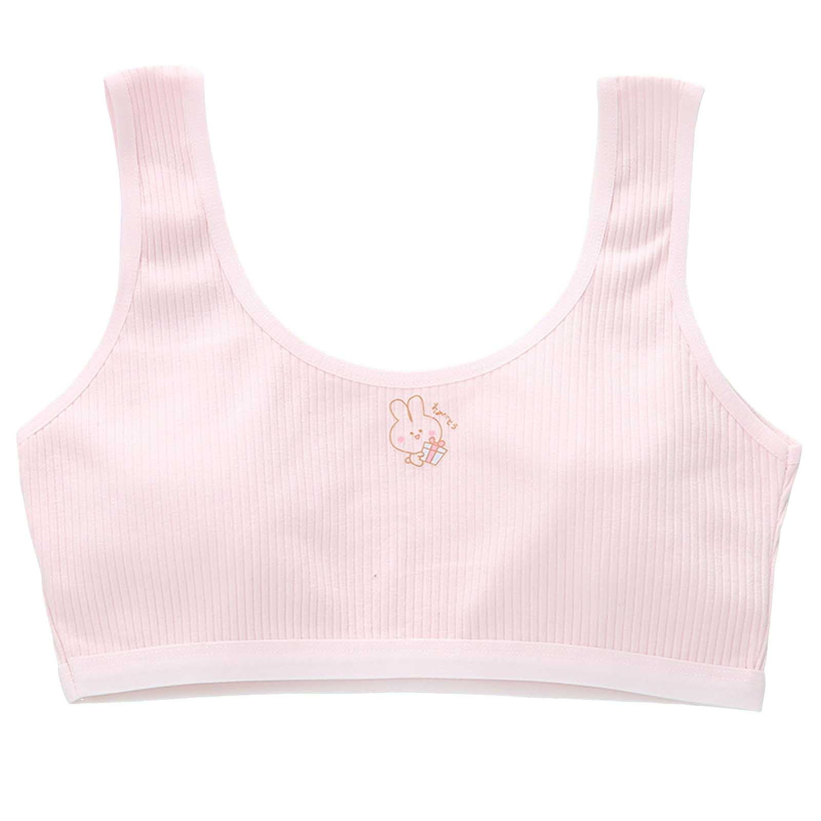RUTAYY Children Girl's Bra Growth Period Sports Vest Bra Fun & Vibrant ...