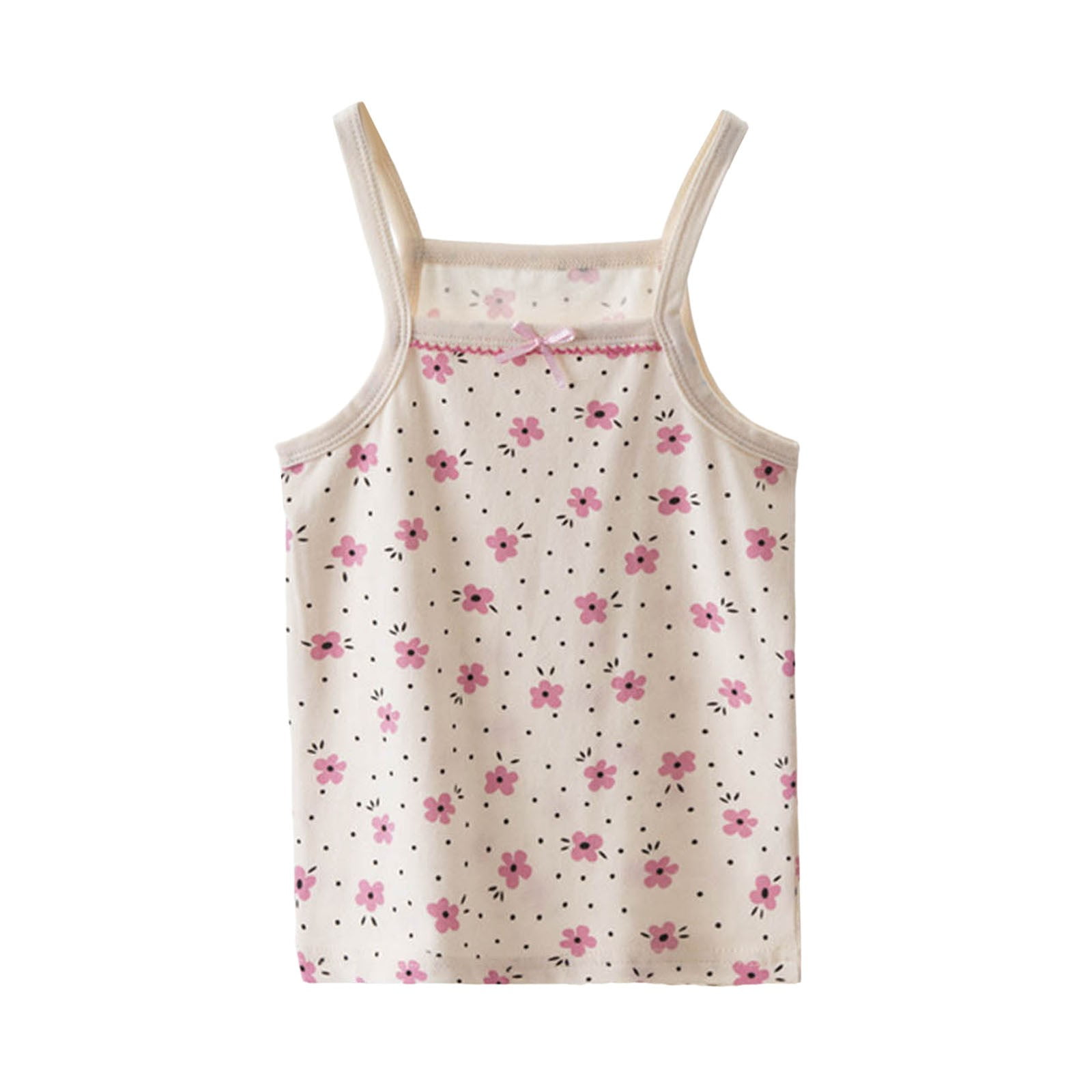 RUTAYY Children Girls Tank Tops Sleeveless Cute Cartoon Print ...