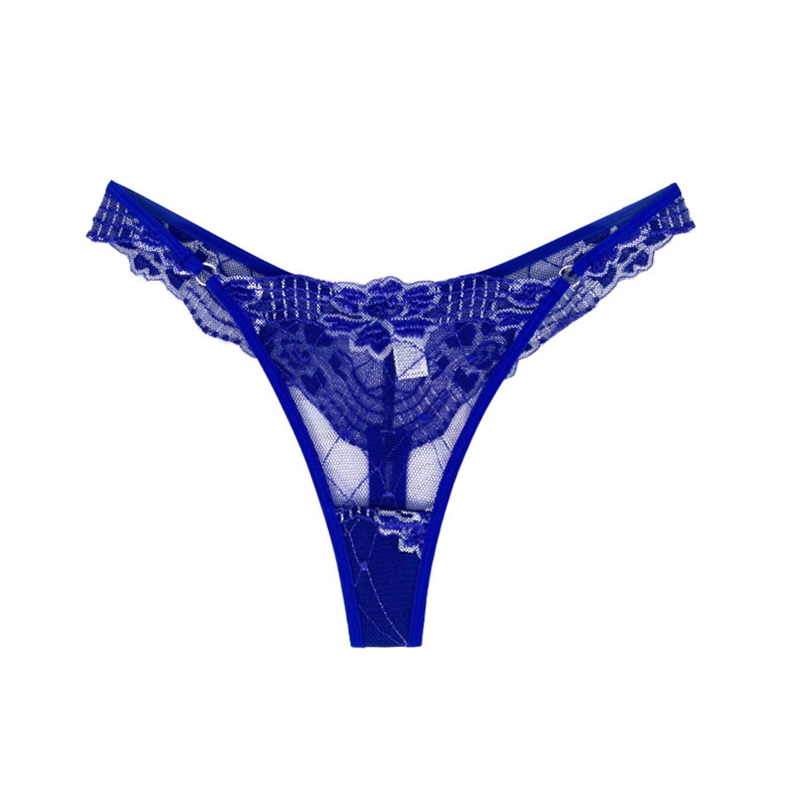 RUTAYY Lingerie Women Lace Floral Knit Thong Panties Comfortable ...