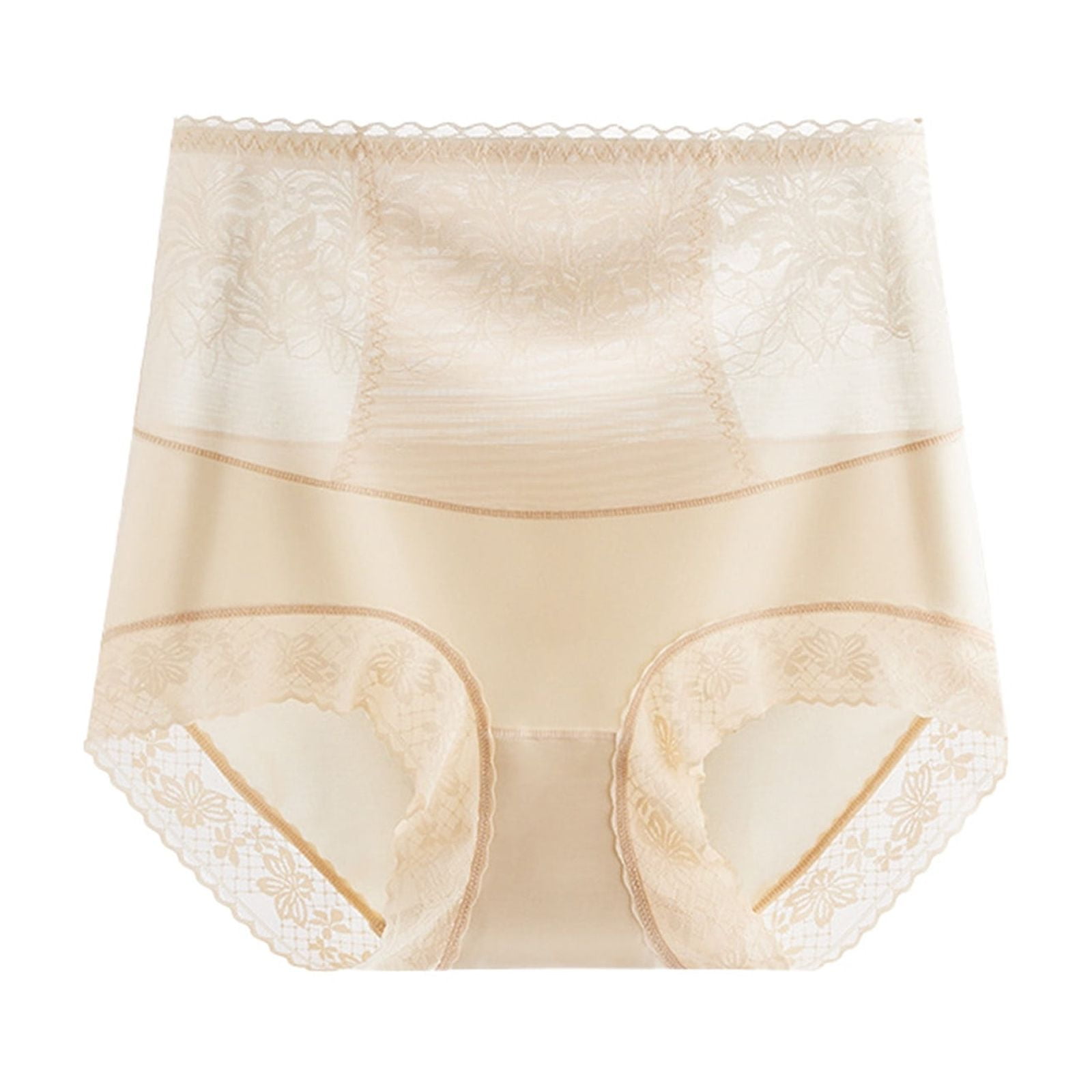 RUTAYY Lingerie Women Seamless High Waist Panties Lace Lifter Plus Size ...