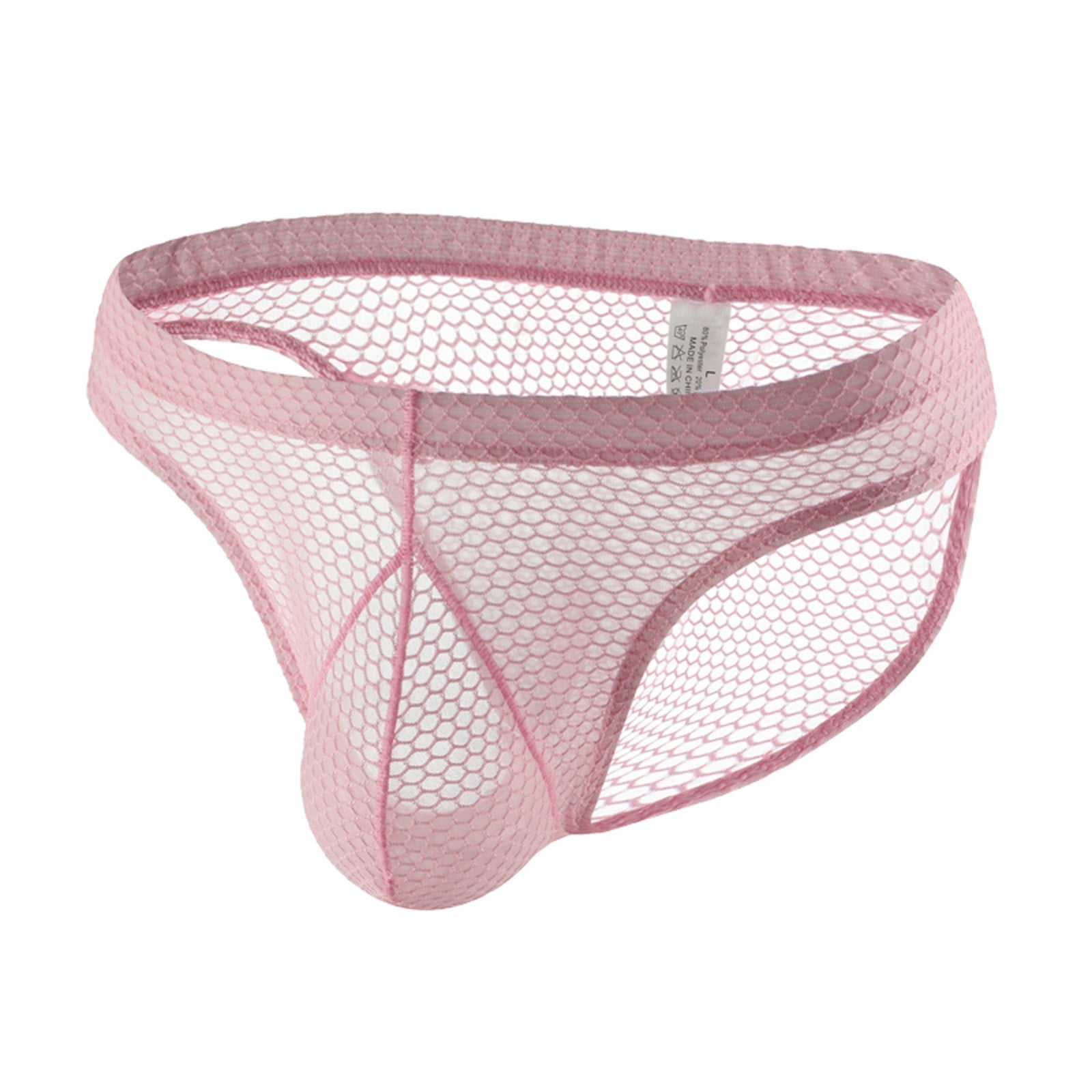 RUTAYY Men's Underwear Lingerie Boxer Briefs Mesh Breathable Underpants ...