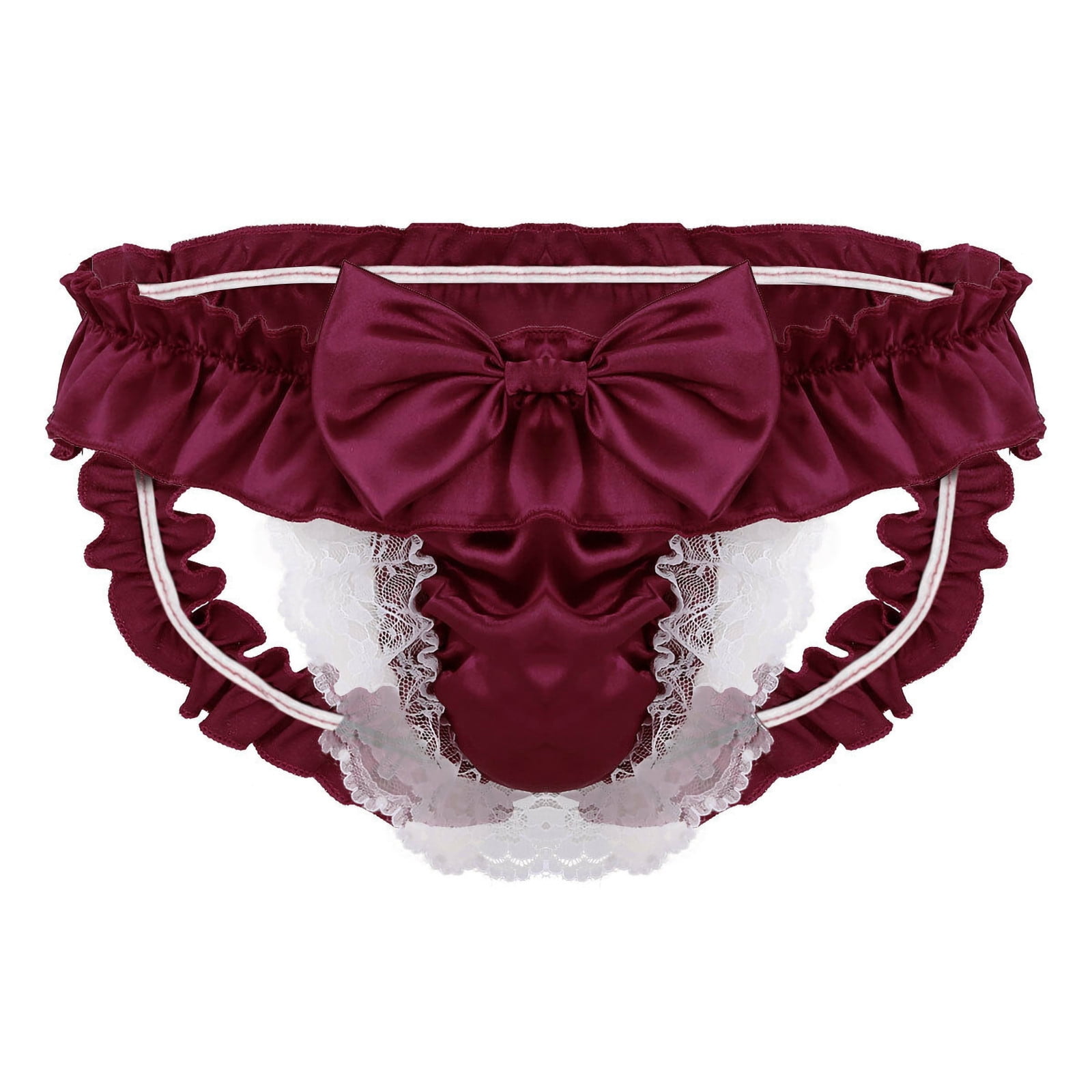 RUTAYY Mens Lace Briefs Simple Thong Underwear Lingerie Panties Home ...