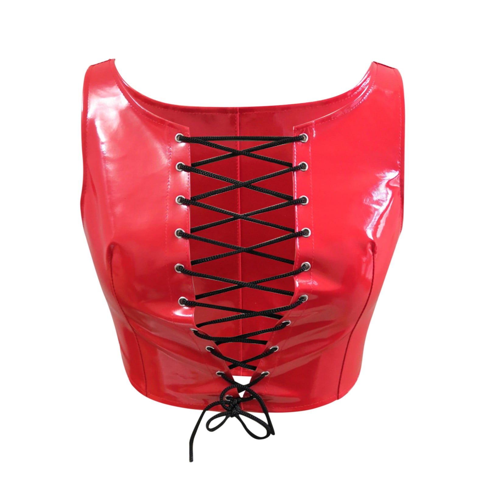 RUTAYY Women Wear NeckHollowed Out Belly Pu Vests Interest Underwear ...