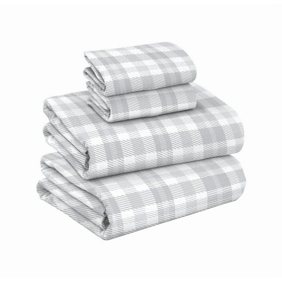 Ruvanti Flannel Sheets King Size - 100% Cotton Brushed Flannel Bed ...