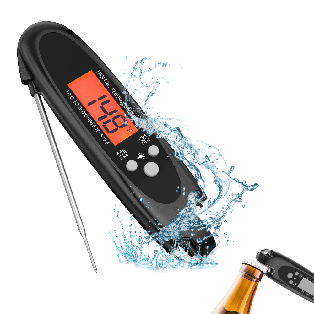Digital Meat Thermometer, Instant Read Food Meat Thermometer for ...