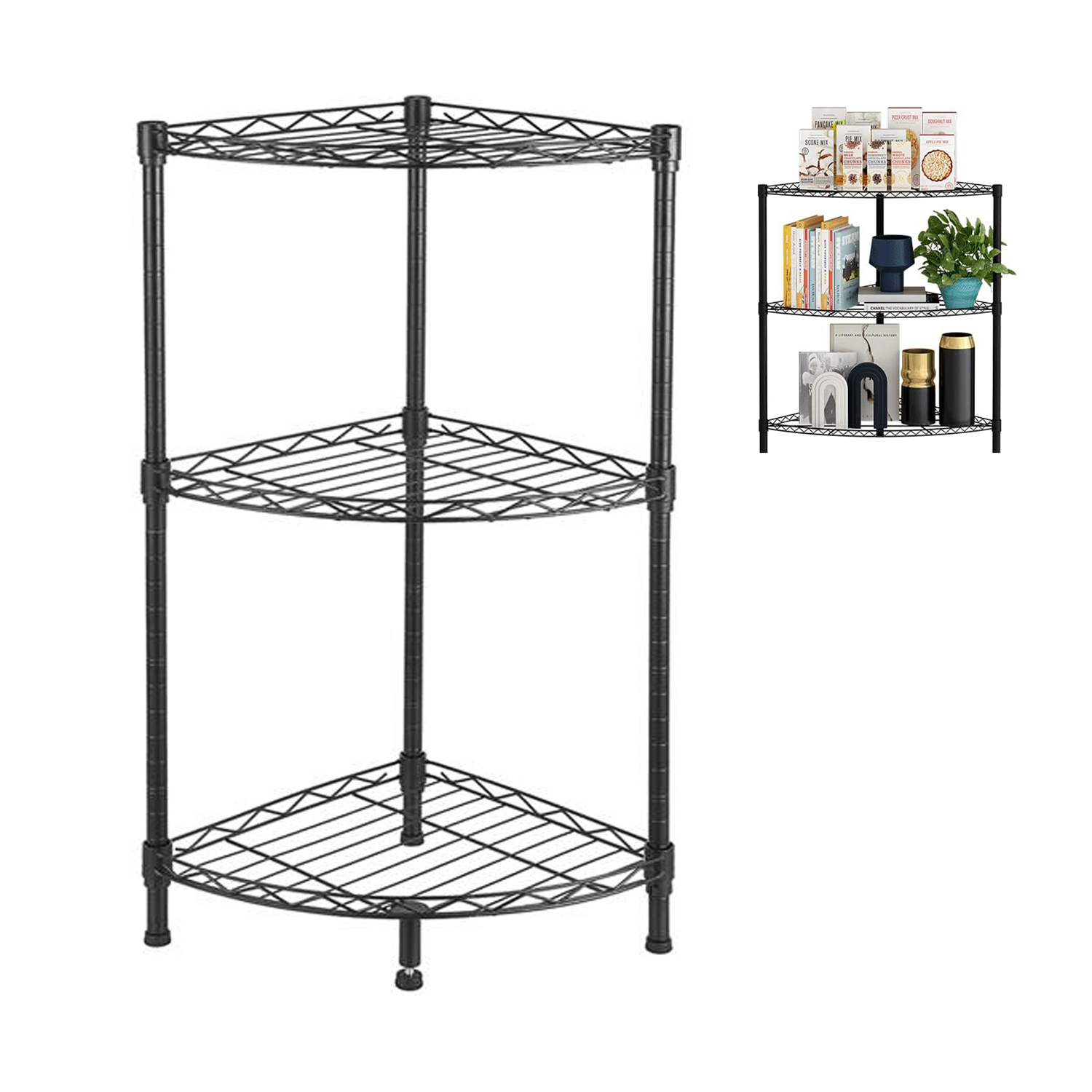 Corner Shelf Laundry Room