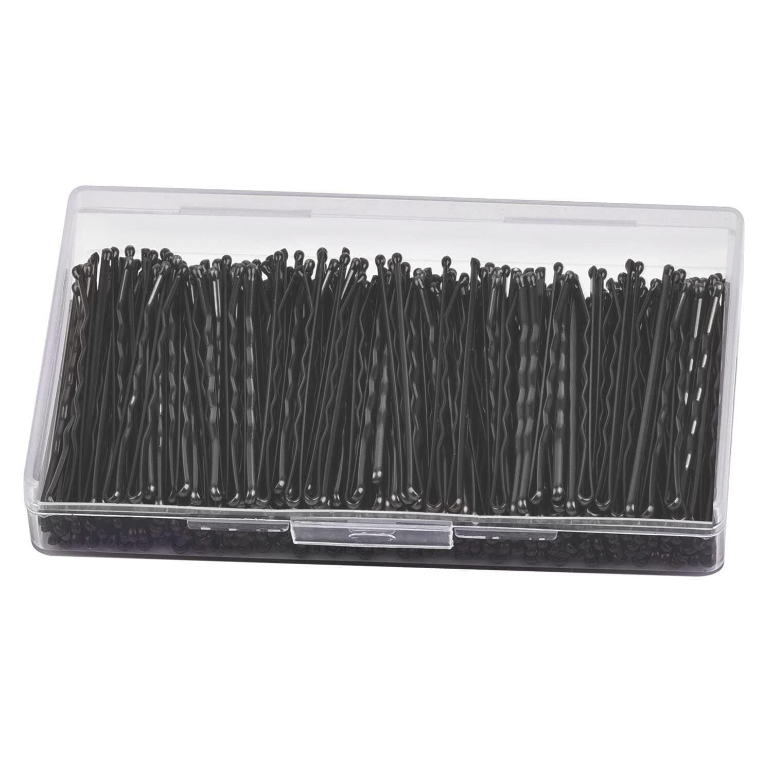 RUseeN 300 Pcs Mini Bobby Pins Black, 2 Inch Small Hair Bobby Pins with ...