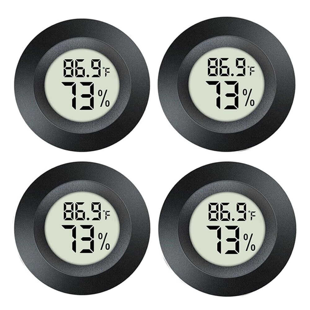Walmart Black Friday Deals 2025 - RUseeN 4 Pack Mini Digital Hygrometer ...