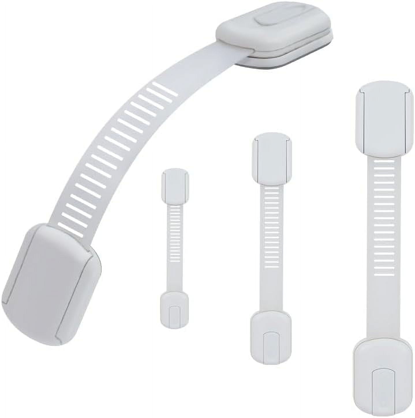 RUseeN 4 Pack Multi-Use Adhesive Straps Locks, No Drilling ...