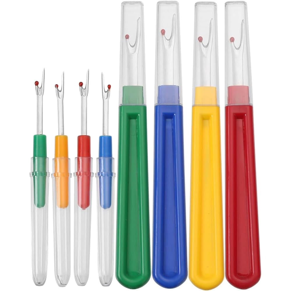 RUseeN 8 PCS Seam Ripper Stitch Remover Tool Sewing Thread Removing ...