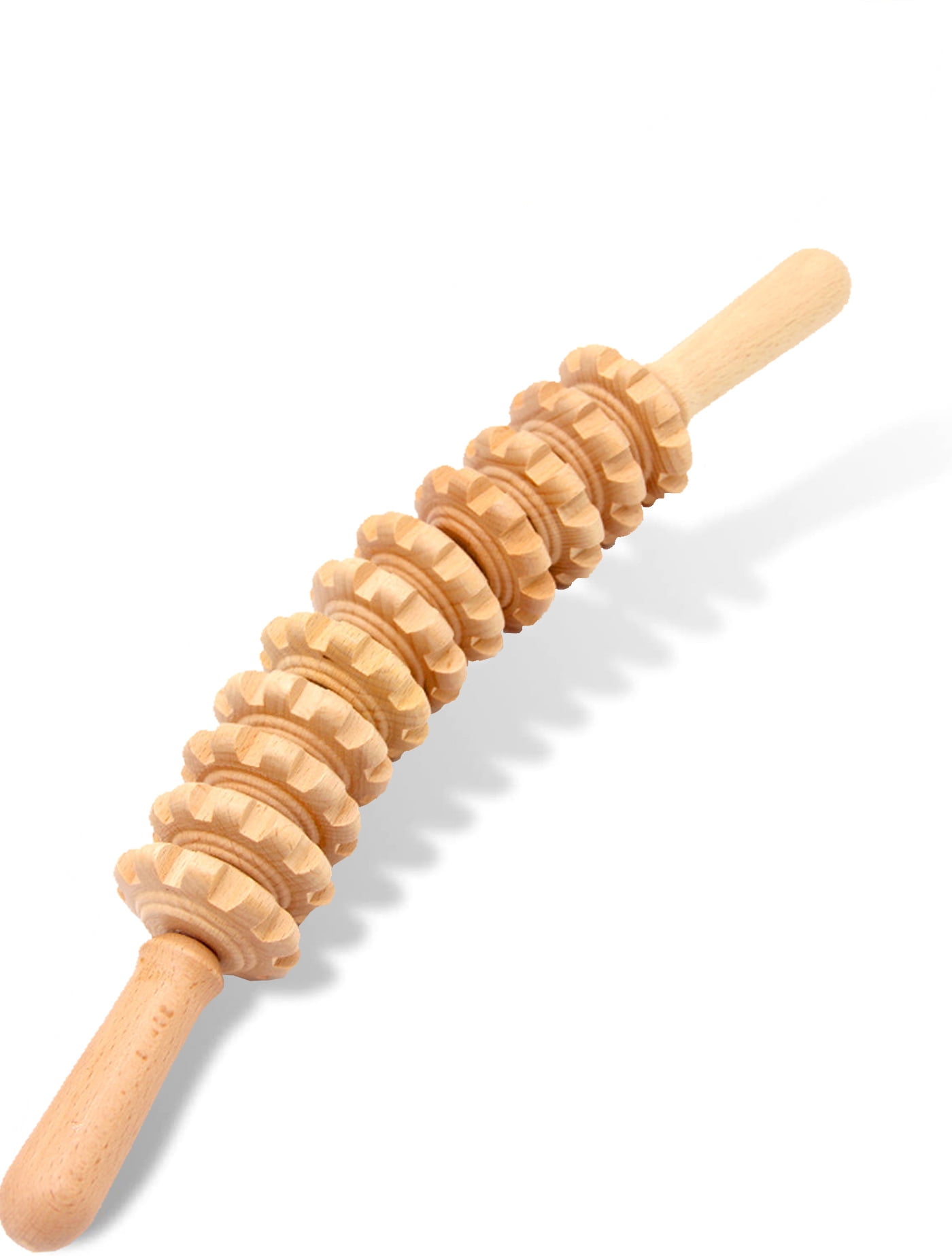 RUseeN Curved Wood Therapy Massage Roller Tools,Lymphatic Drainage ...