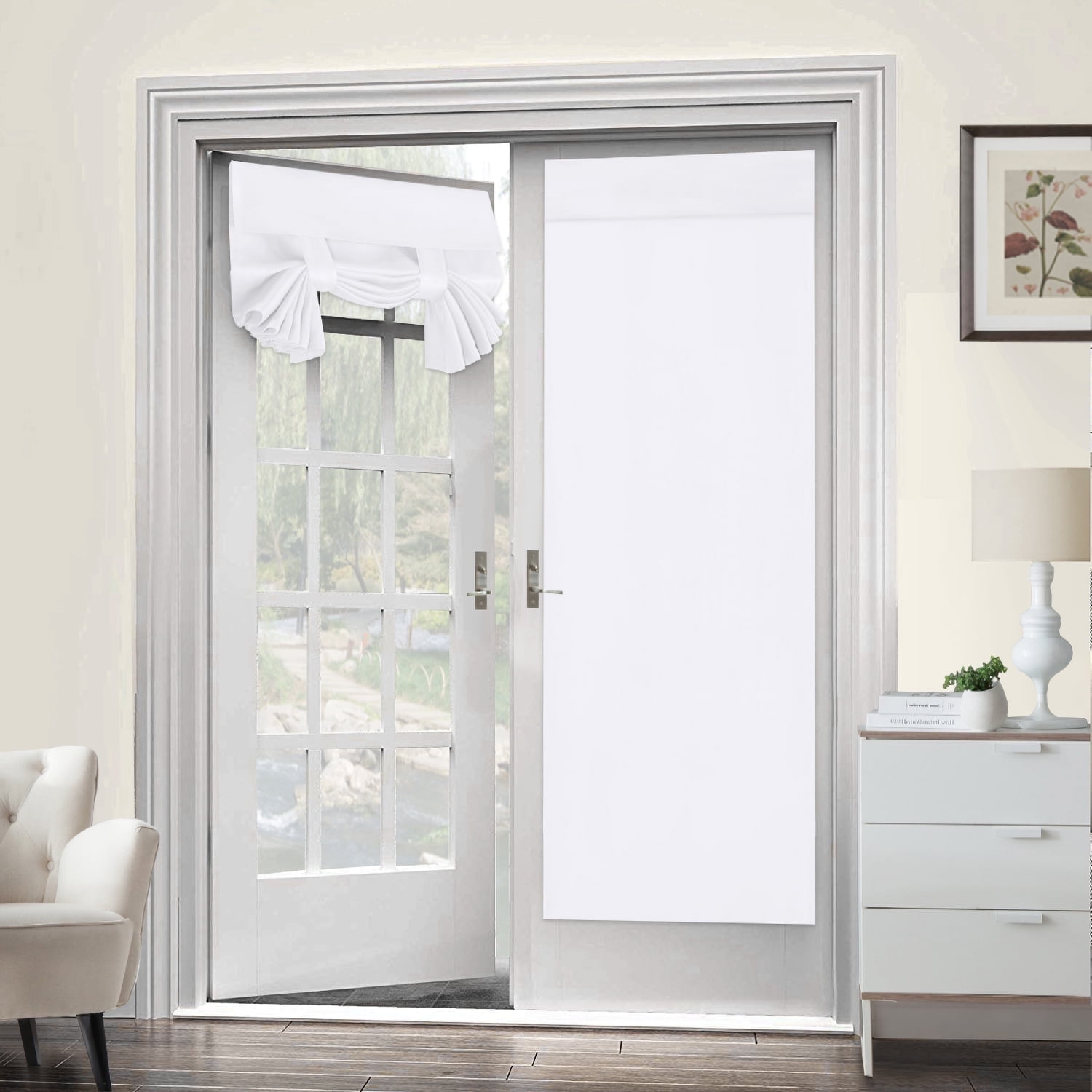 RUseeN French Door Curtains, Privacy Door Curtains for Door Window, 26 ...