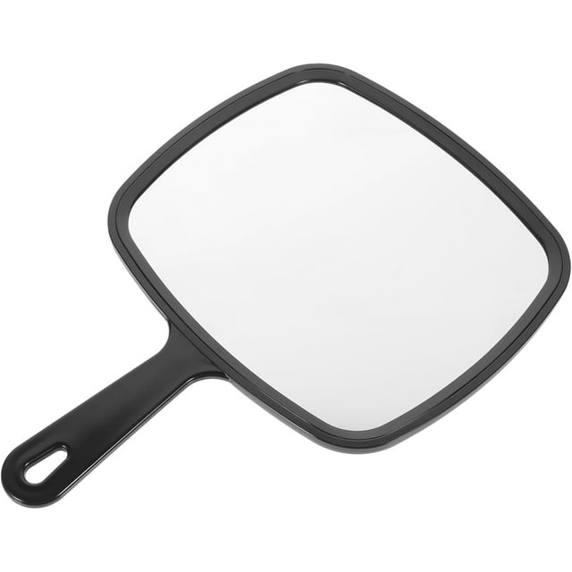 RUseeN Hand Mirror Salon Barber Hairdressing Handheld Mirror with ...