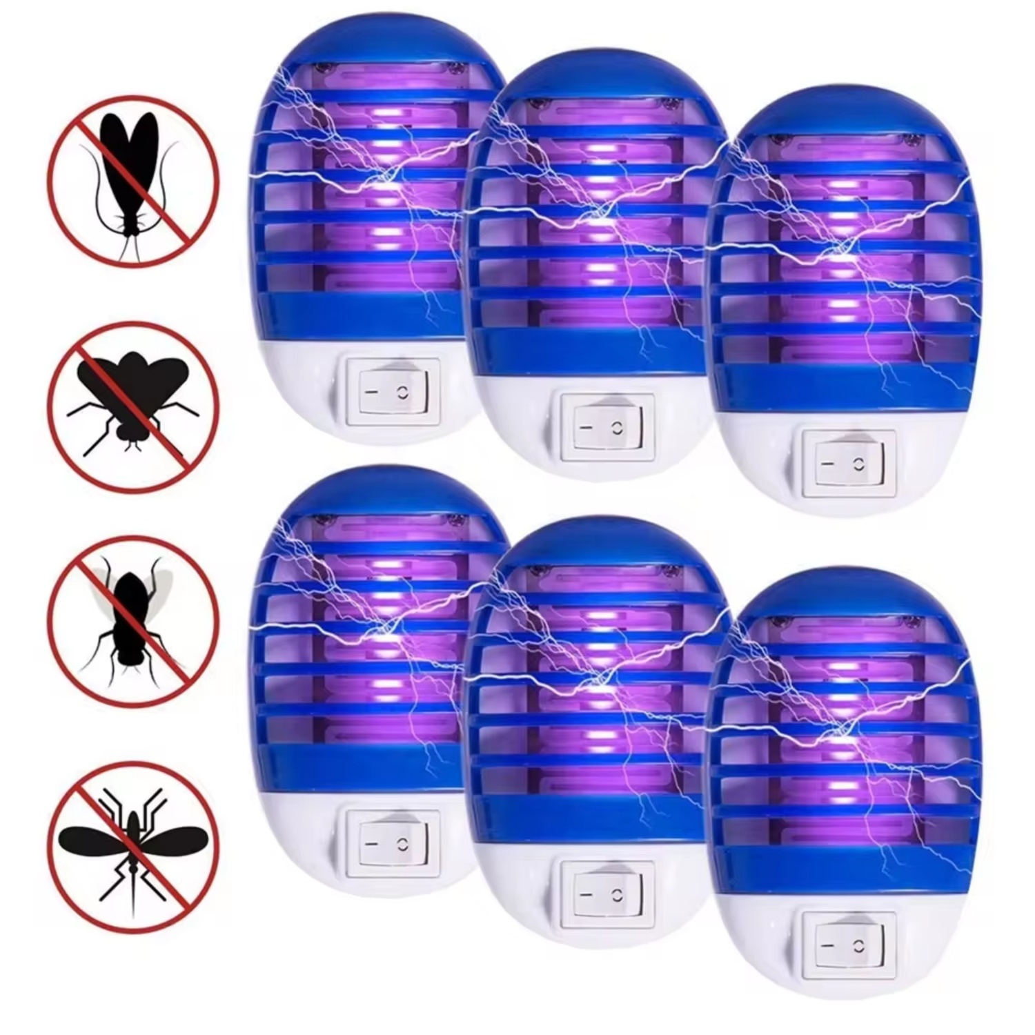 RUseeN Indoor Bug Zappers, Fly Traps for Indoors, Insect Traps for Home ...