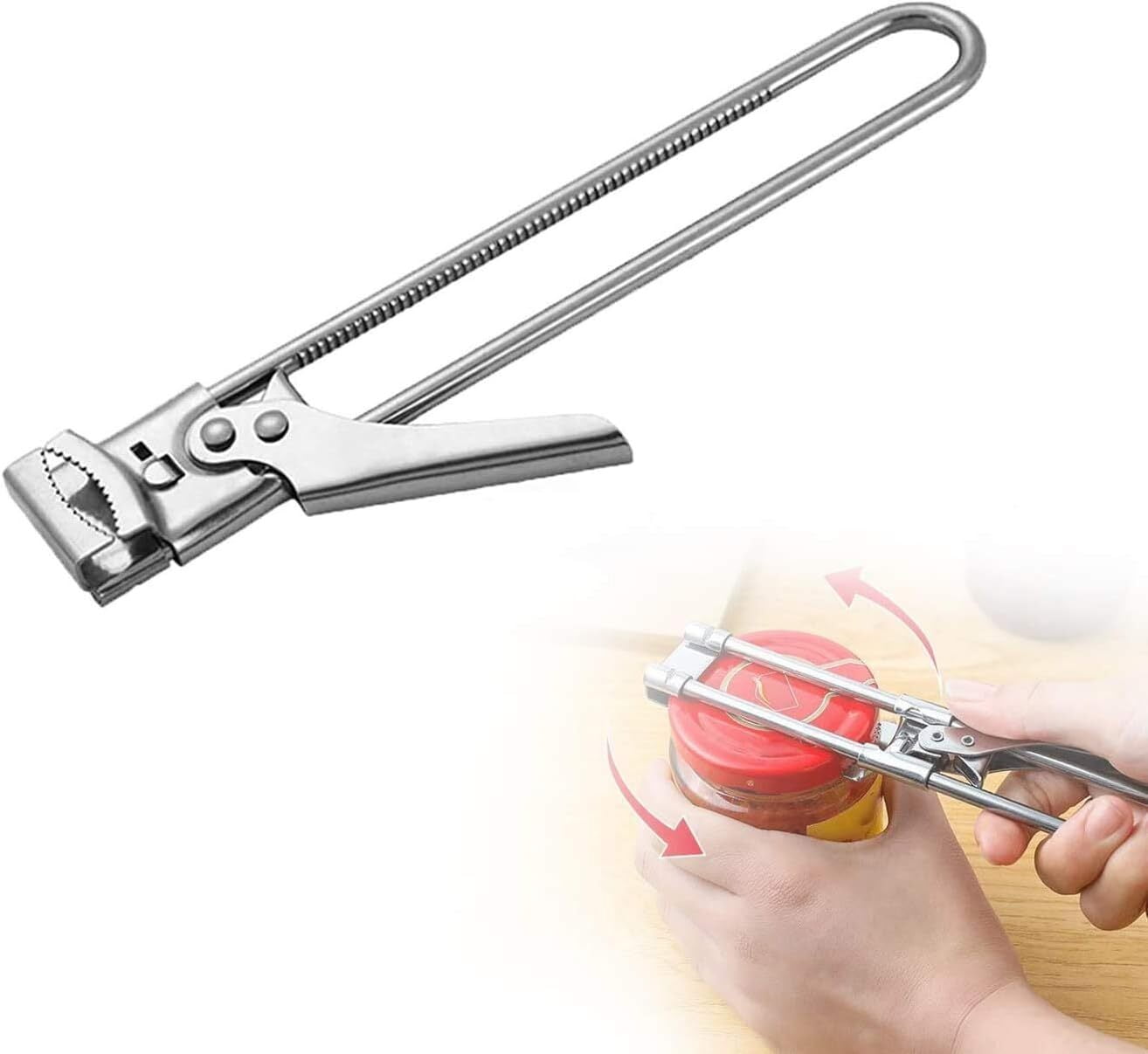 RUseeN Jar Opener for Weak Hands, Adjustable Jar Opener for Seniors ...