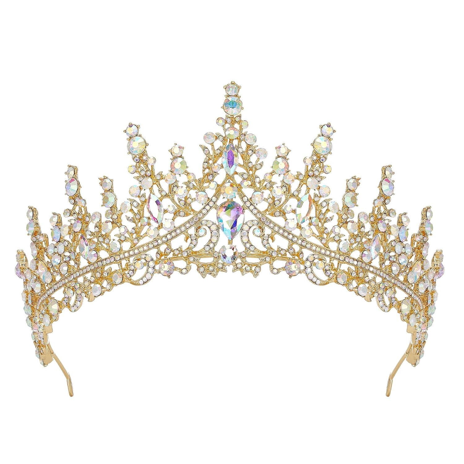 RUseeN Princess Tiara Crown for Women Girls, Royal Queen Crown, Wedding ...