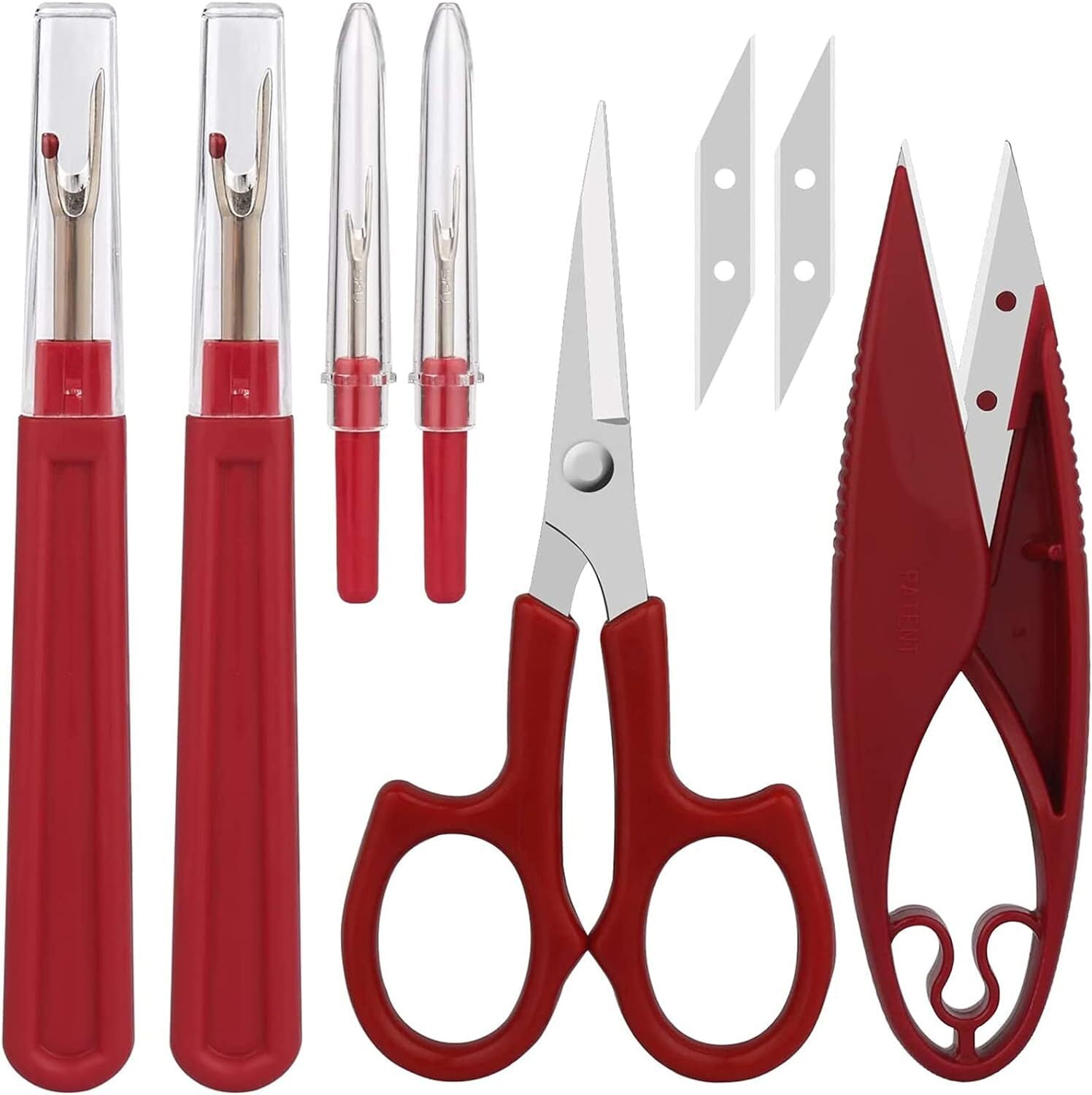 RUseeN Sewing Seam Ripper Tool, Stitch Remover and Thread Cutter with ...