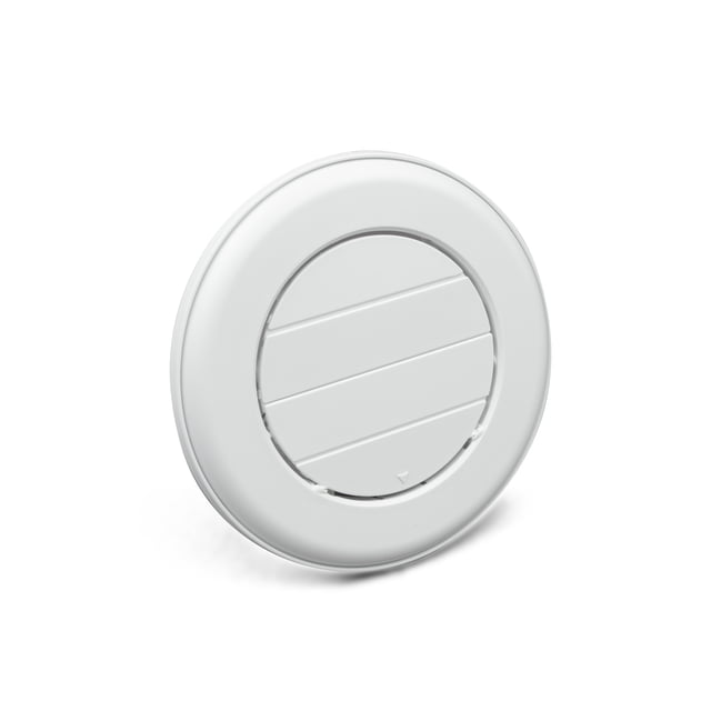 RV 1/4" Coolvent Deluxe Adjustable Ceiling Vent; Color: Polar White ...