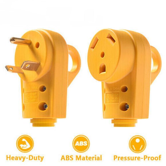 Male And Female Extension Cord Ends