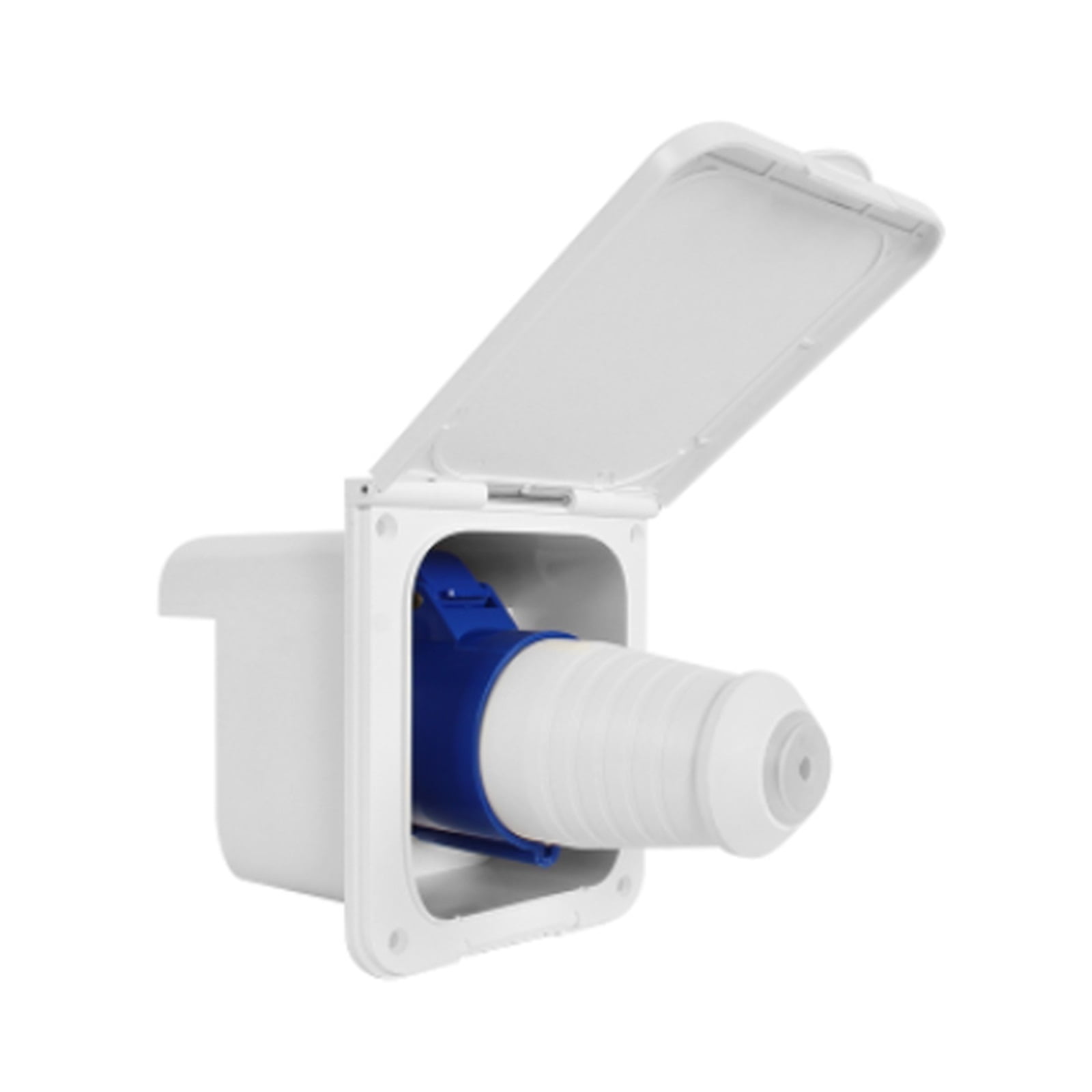 RV 32A External Flush Hook Up Power Supply Waterproof Socket Apply To Motorhome Caravan Camper ...