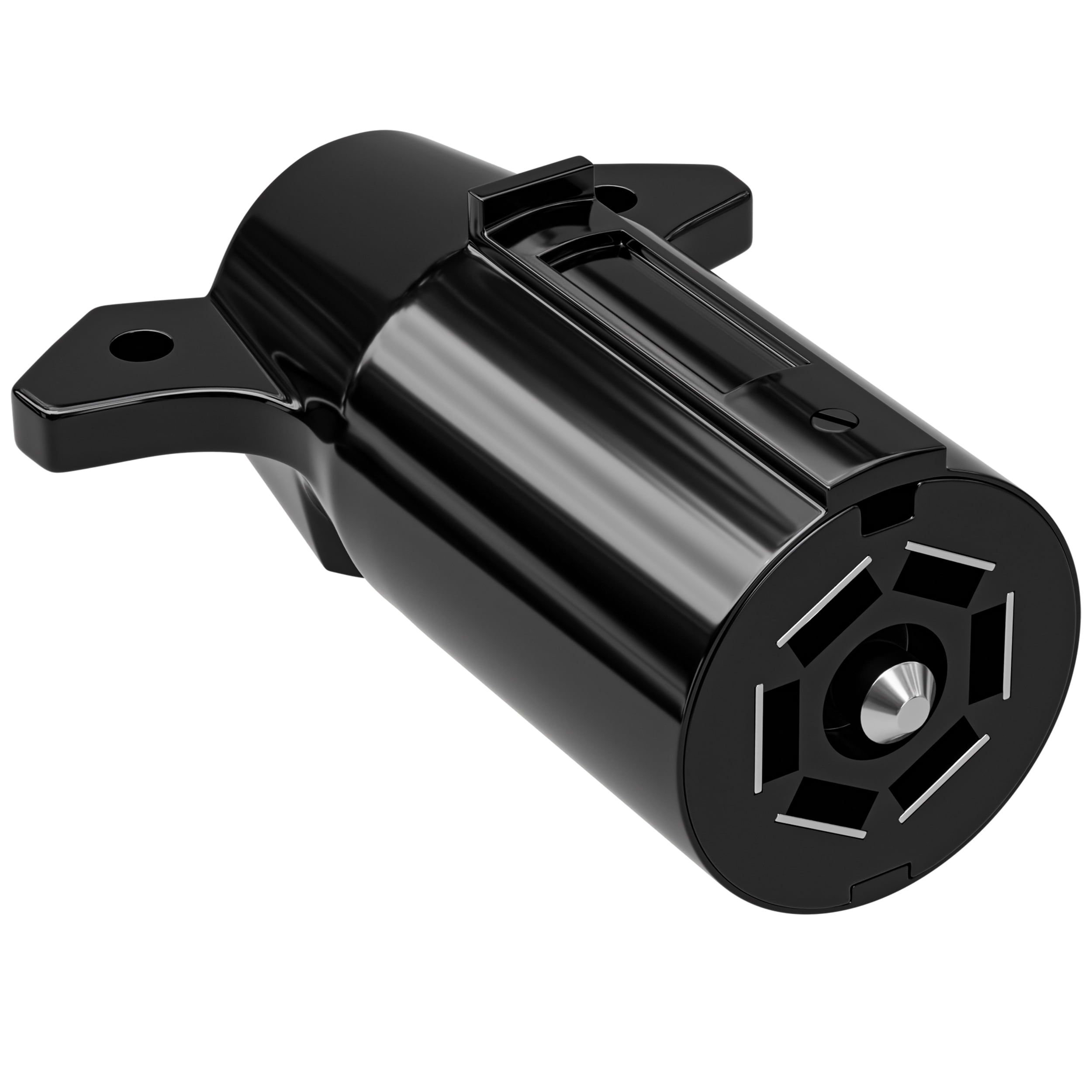 RV 7 Pin Trailer Male Plug Splice in Replacement Trailer Side Connector ...