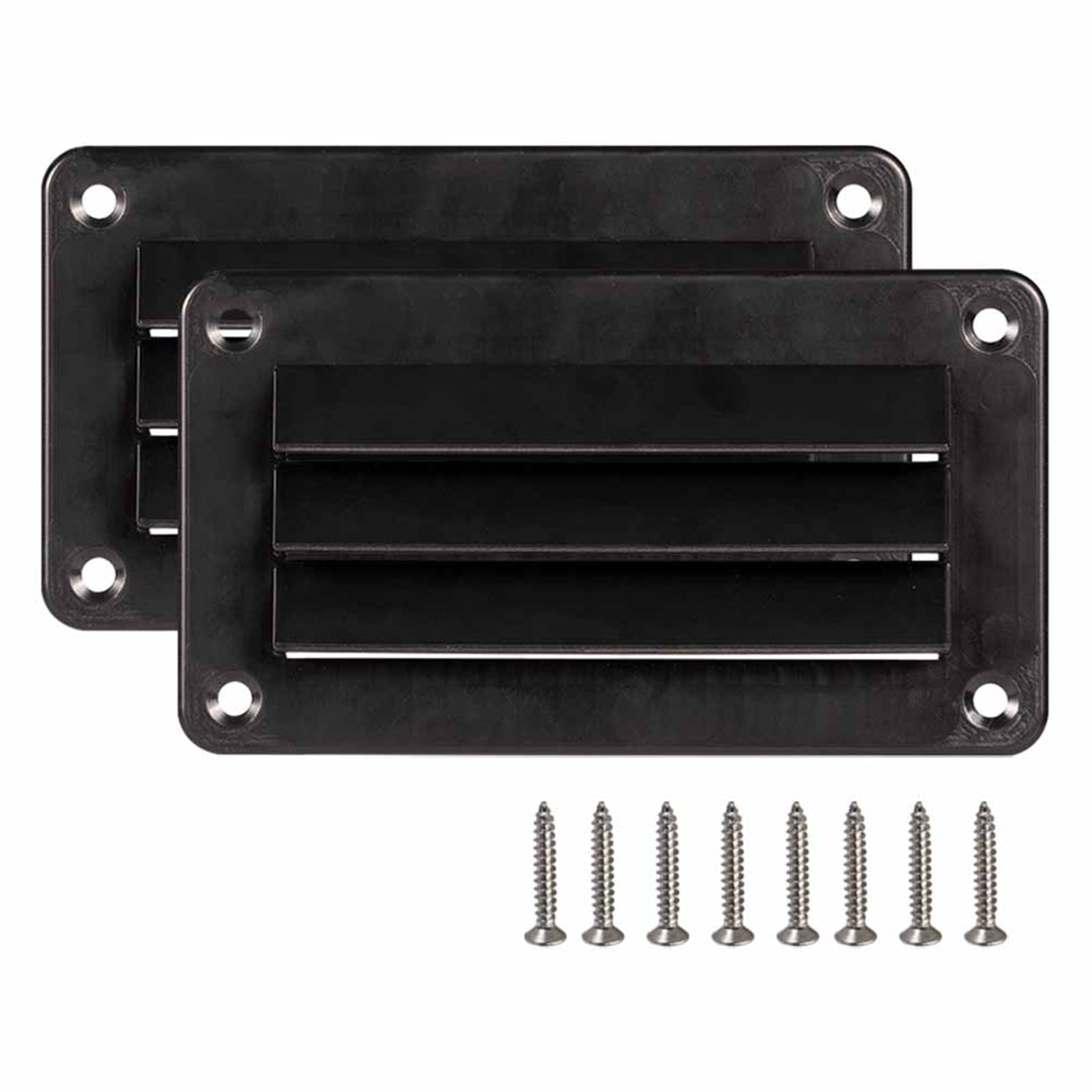 RV Air Vent Louver Set,2-Pack Ceiling Ventilation Grilles for Bathroom ...
