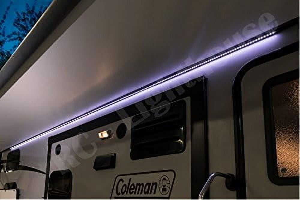 RV Awning Camper recreational vehicle RGB LED Lights 12' feet of LED ...