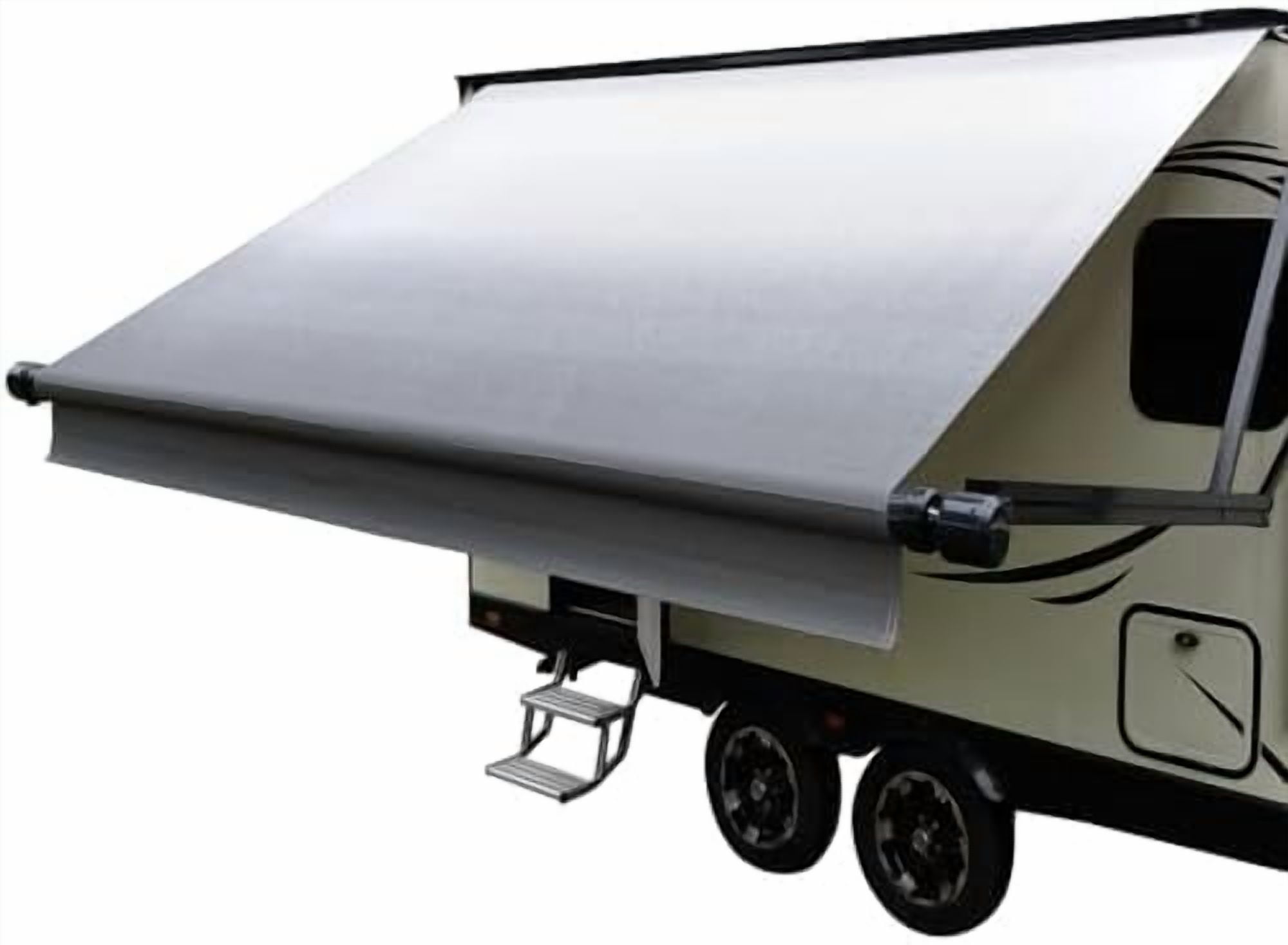 RV Awning Fabric Replacement(12'2" Fabric) Heavy Duty 18.5 oz Vinyl ...