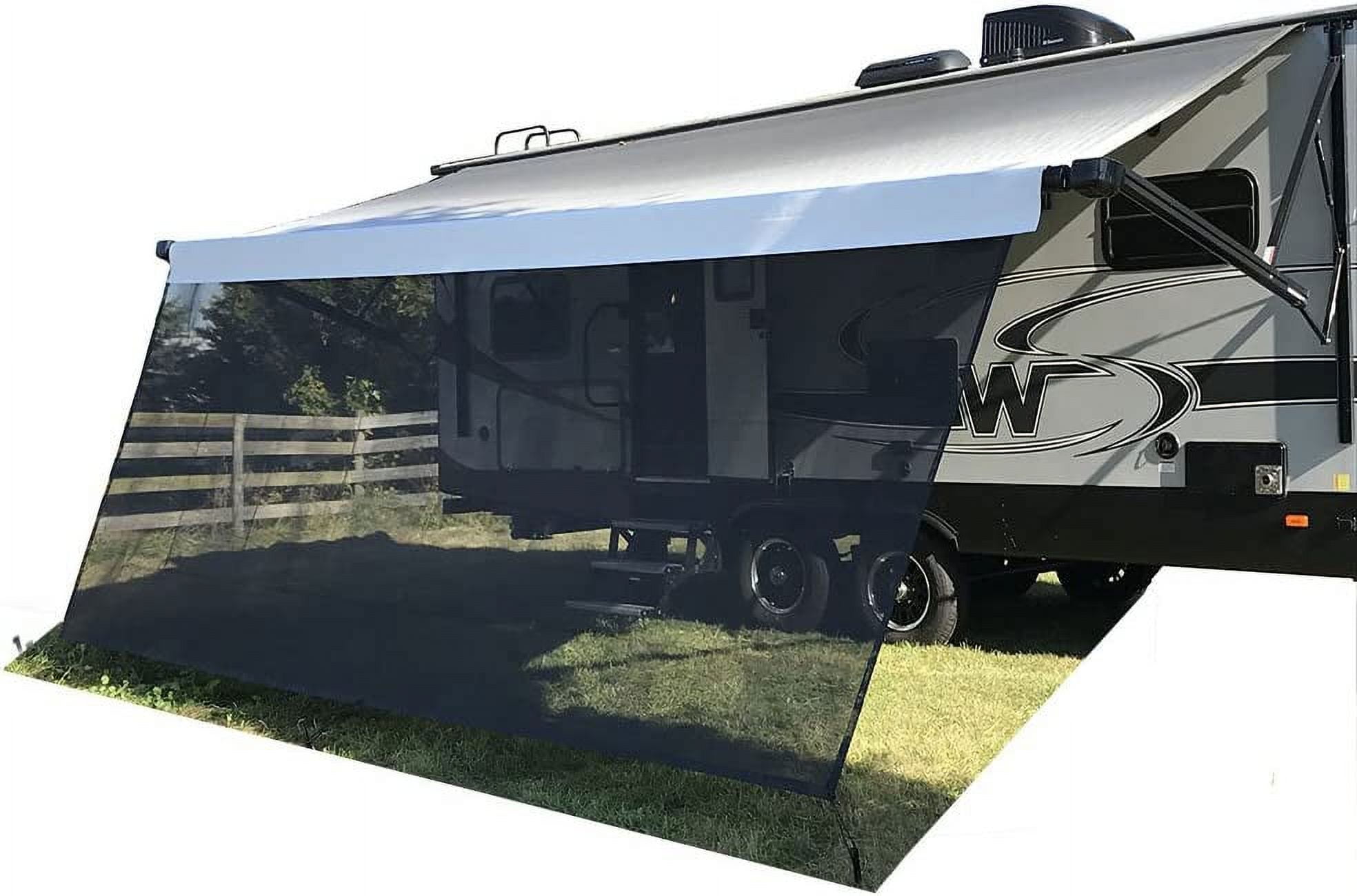 RV Awning Sun Shade Screen Sunshade 8' X 15' 3'' (Fit for 16' Awning ...