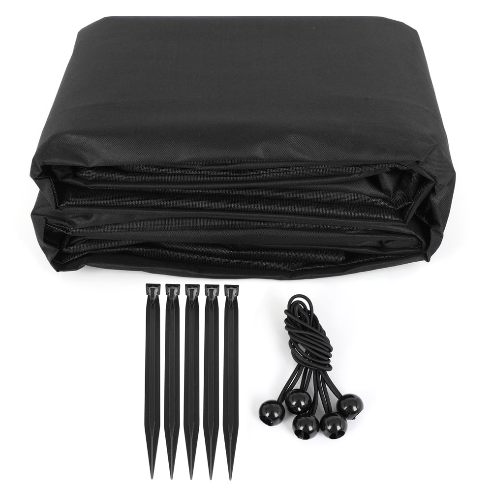 RV Awning Sun Shade Screen with Zipper, 600D Oxford Top+Mesh Bottom ...