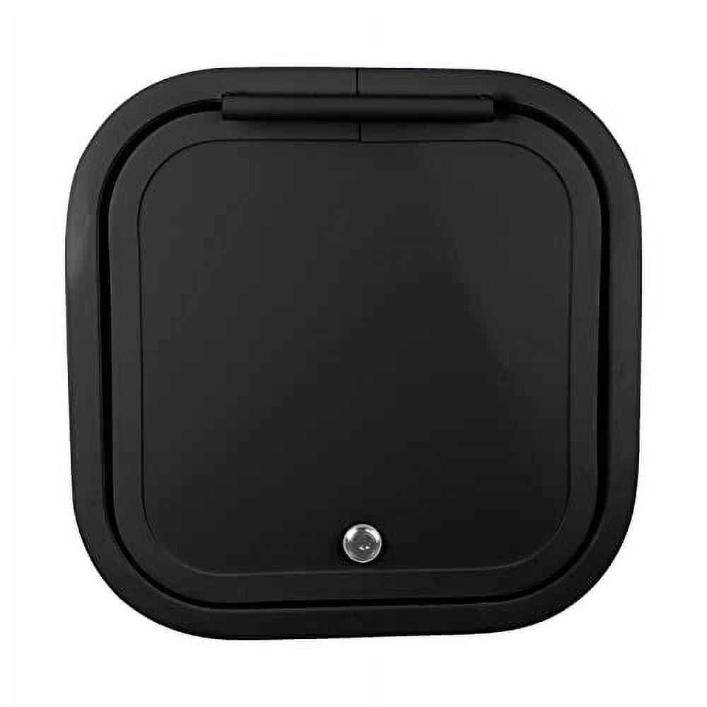 RV Baggage Door 12" Wide X 12" High with Rounded Corners and Lock for RV's- Compartment Access ...