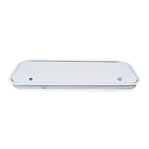 RV Baggage Door 28" Wide X 11" High with Rounded Corners and Thumblocks ...