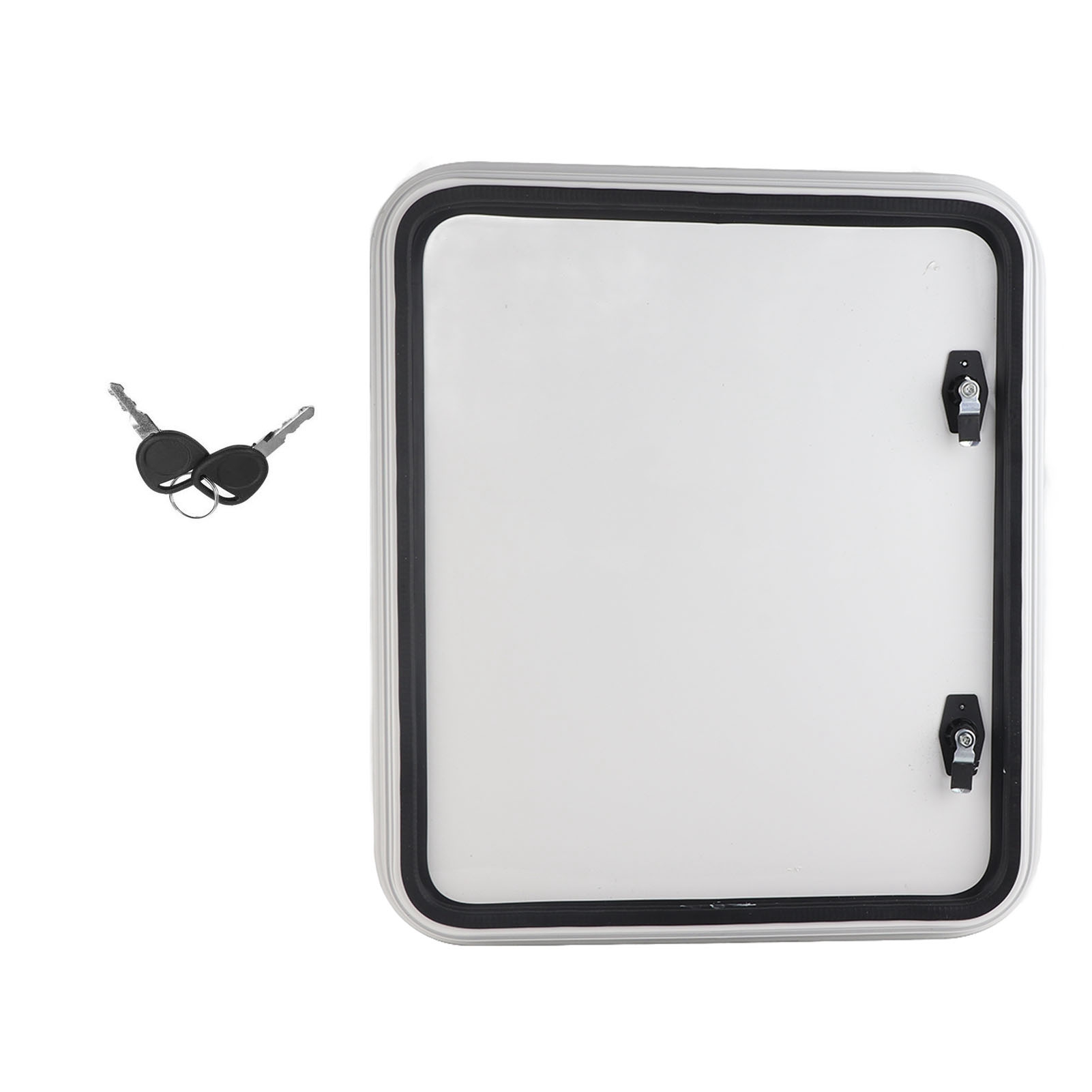 RV Baggage Door Heavy Duty Square Rounded Corners Storage Baggage Hatch ...