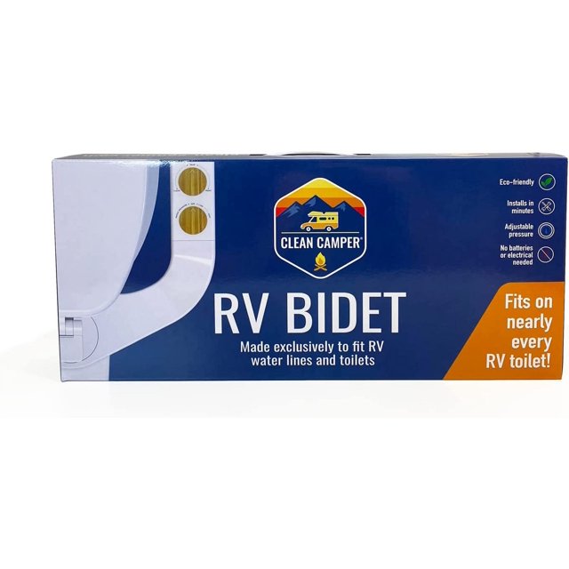 Free Shipping! RV Bidet from Clean Camper - Self Cleaning, Adjustable ...