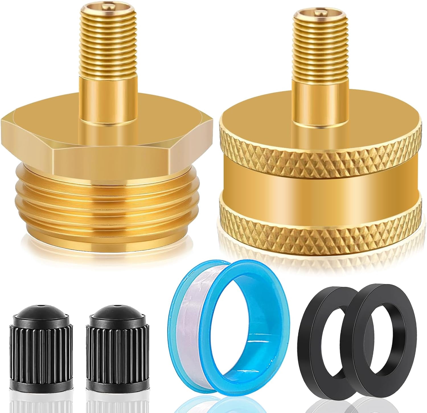 RV Blow Out Plug for Winterization - Brass Sprinkler Water Blow-Out ...