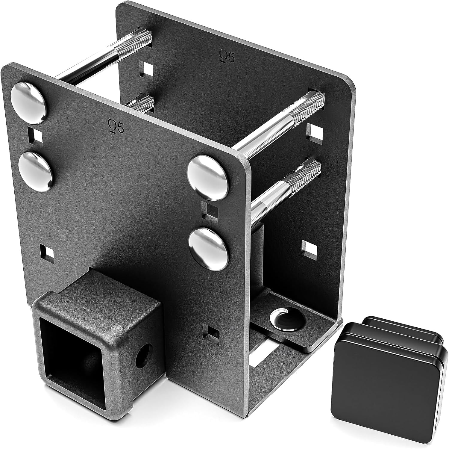 RV Bumper 2" Trailer Hitch Receiver Fits 2 inch to 4 inch Rear Bumper ...