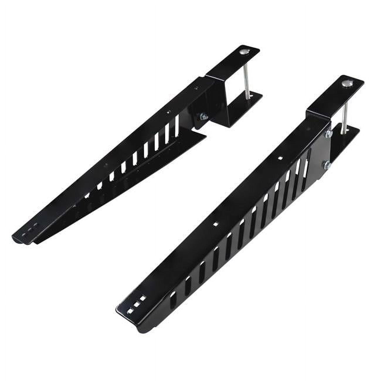 RV Bumper-Mounted Cargo Support Arms without Optional Adjustable Brace ...