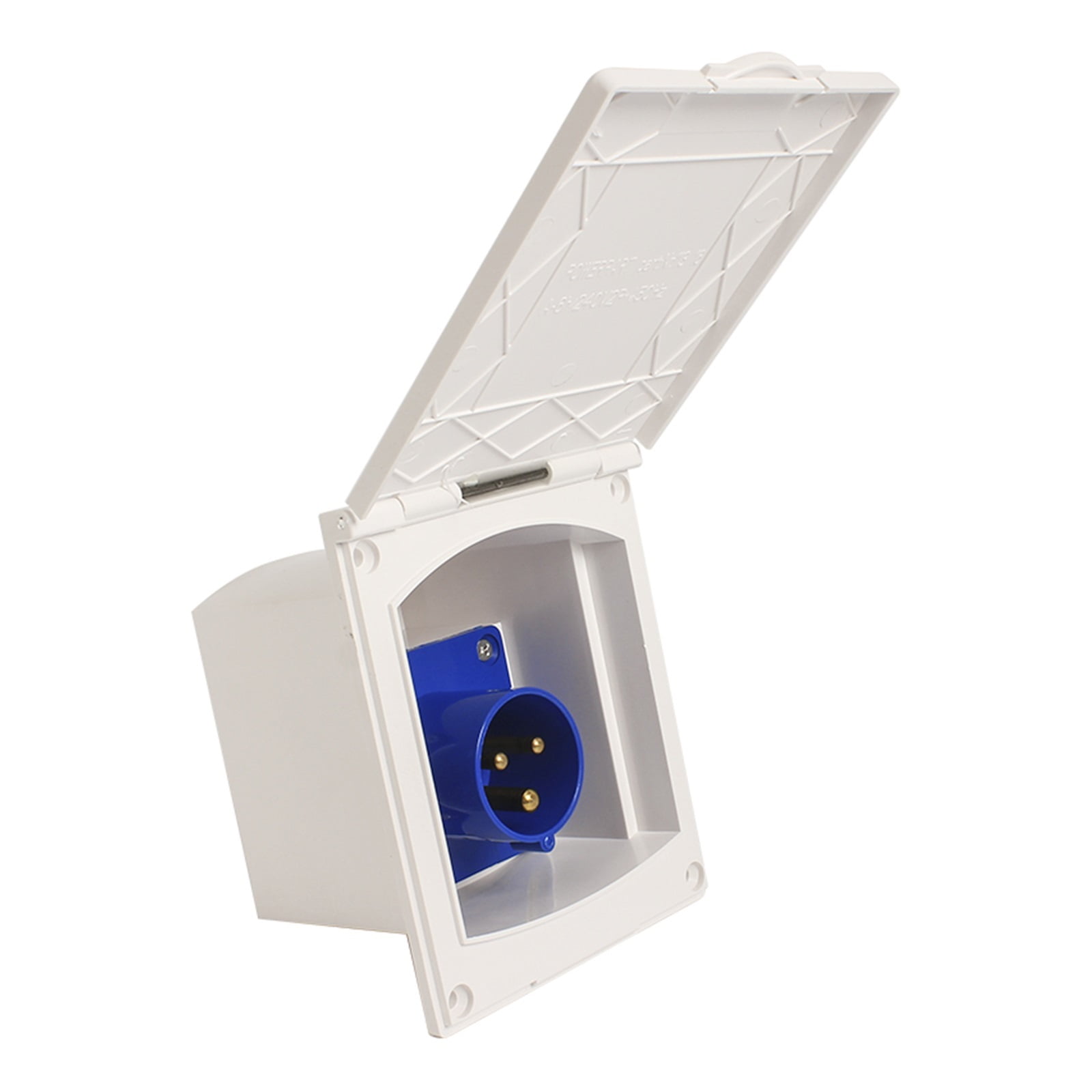 RV Camper 16A External Flush Hook Up Waterproof Socket Apply To Caravan ...