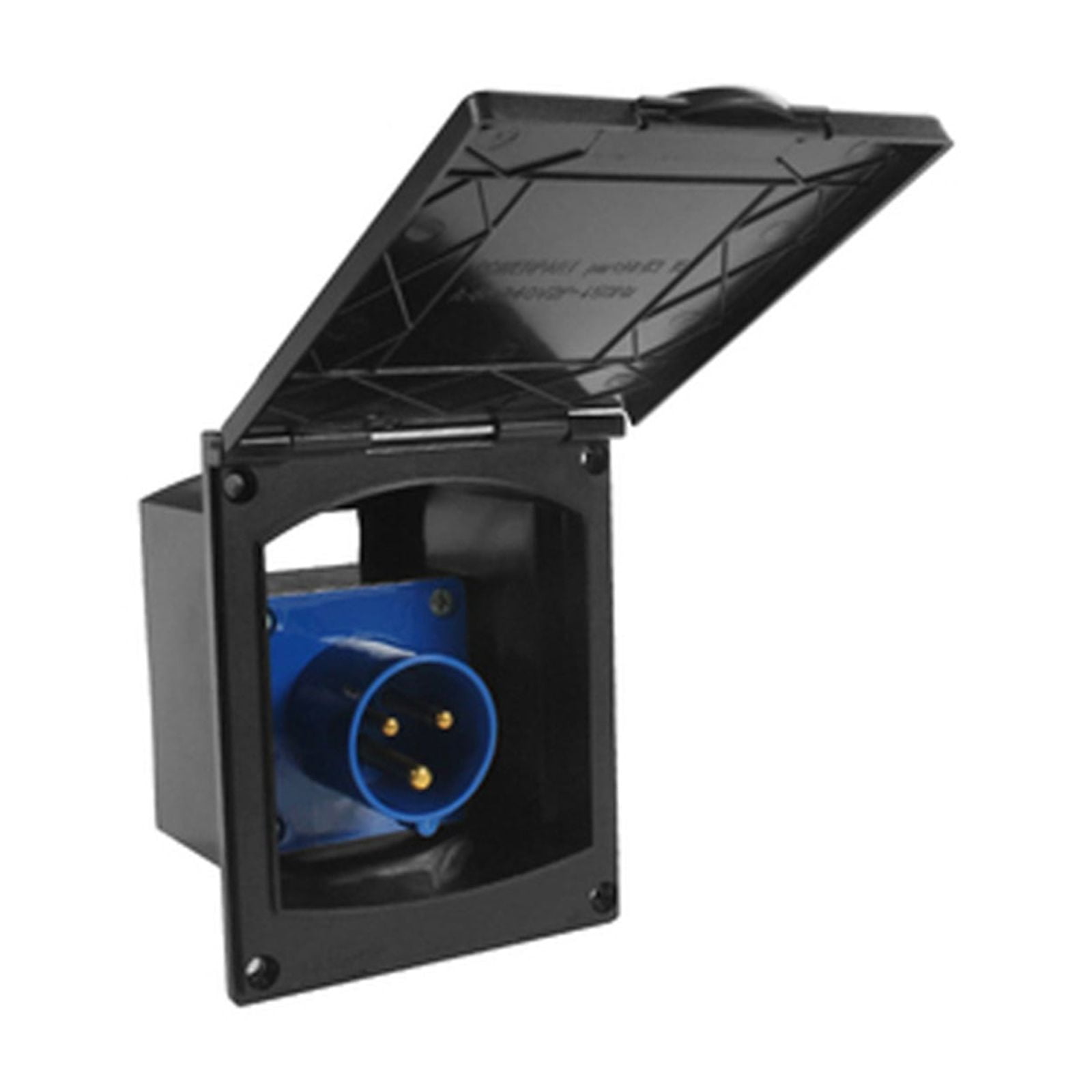 RV Camper 16A External Flush Hook Up Waterproof Socket Apply To Caravan ...