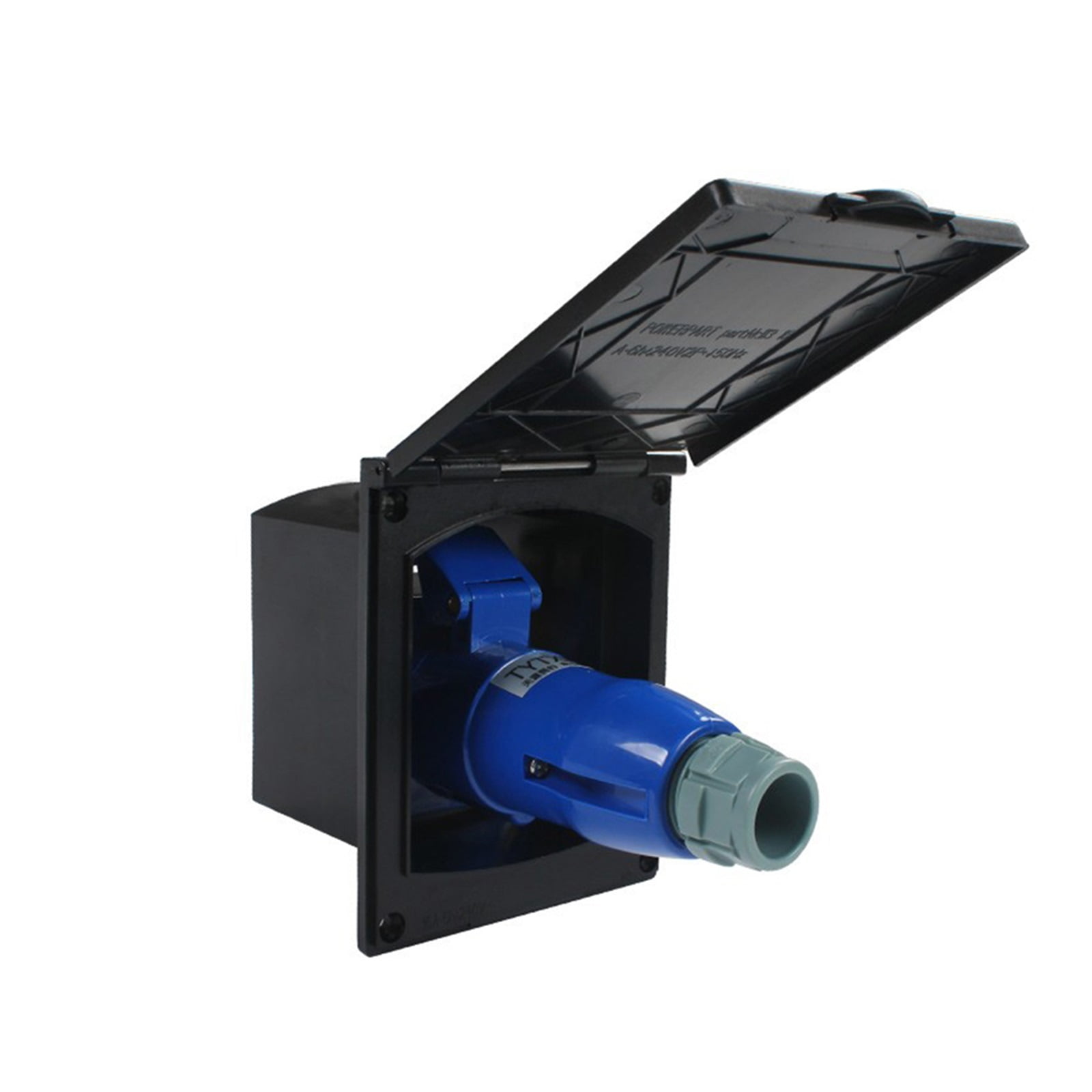 RV Camper 16A External Flush Hook Up Waterproof Socket RV Accessories ...