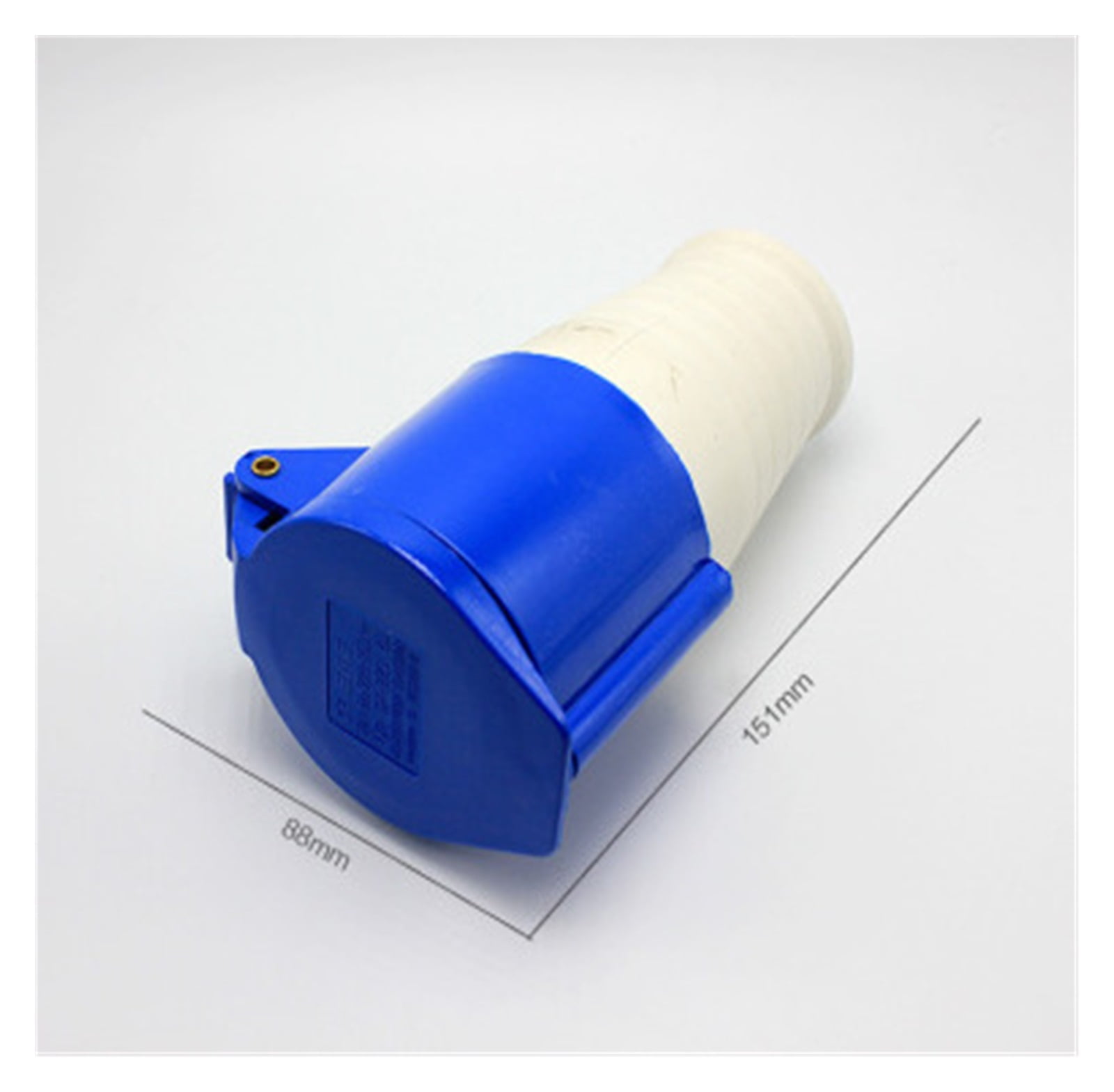 RV Camper 32A White External Flush Hook Up Waterproof Socket For ...