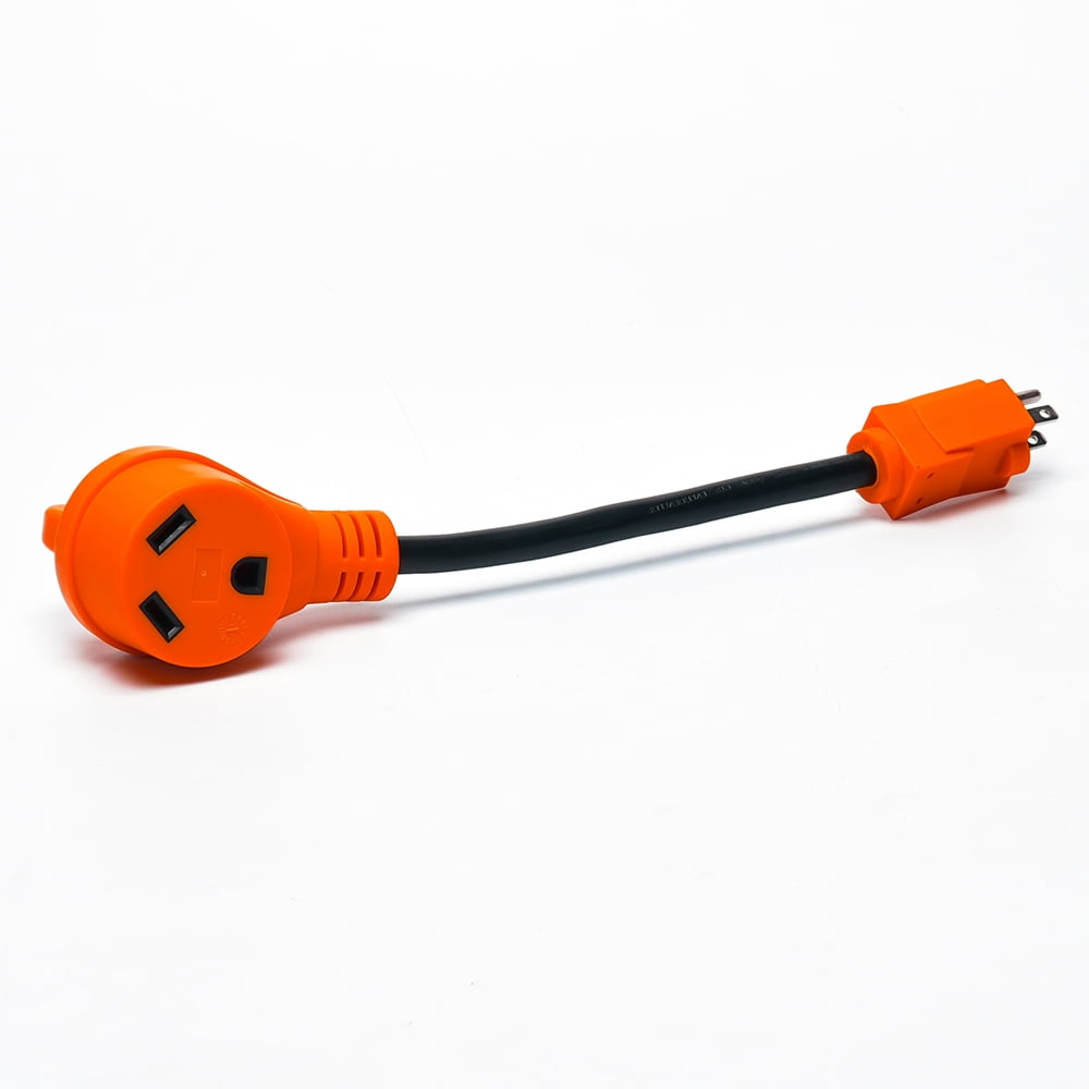 Heavy-Duty RV Electrical Adaptor: 15A Male to 30A Female Dogbone, 12 ...