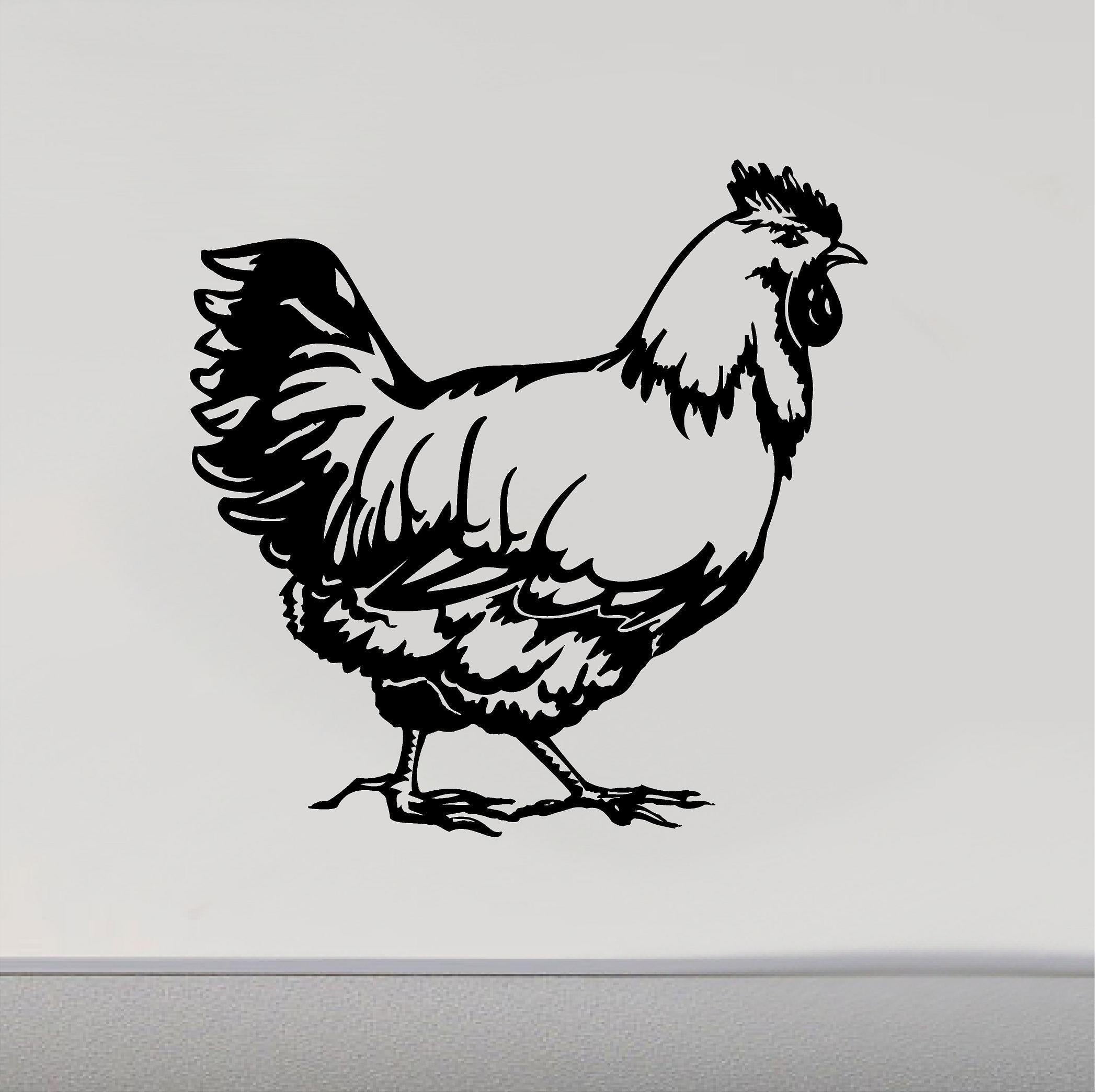 RV Camper Decals Chicken Hen 5th Wheel Motor Home Replacement Decal ...