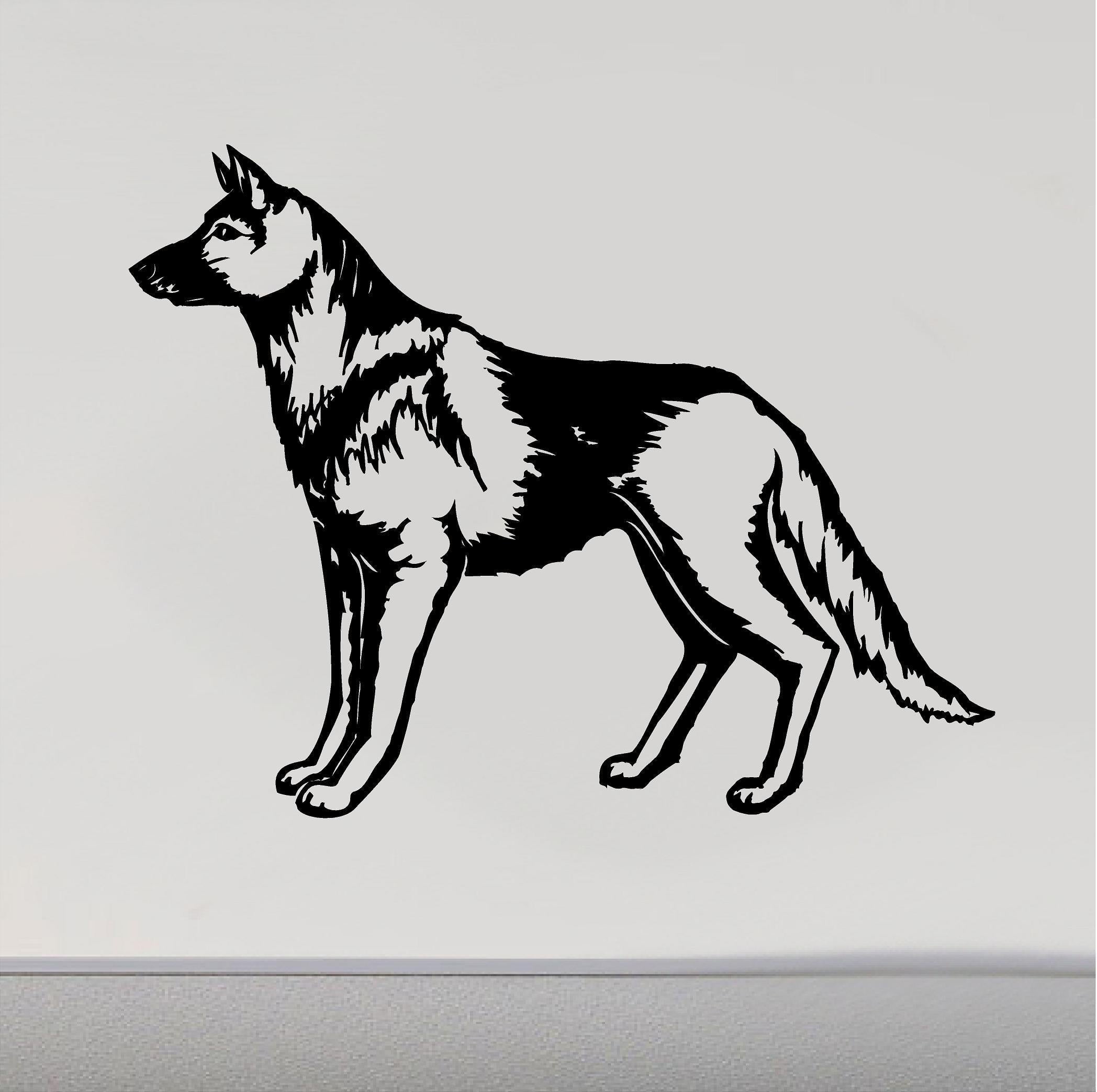 RV Camper Decals German Shepard 5th Wheel Motor Home Replacement Decal ...
