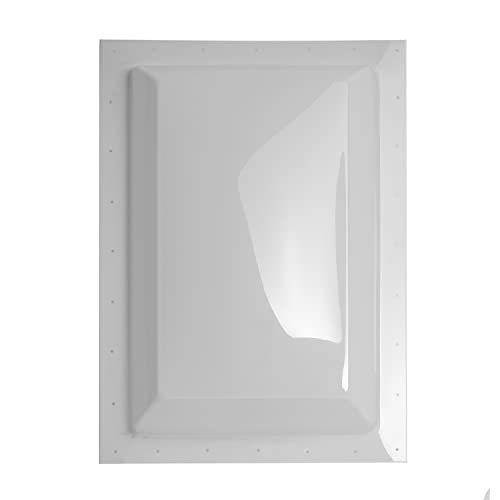 RV/Camper Dome Skylights - Acrylic Replacement Skylights | White (14" x ...