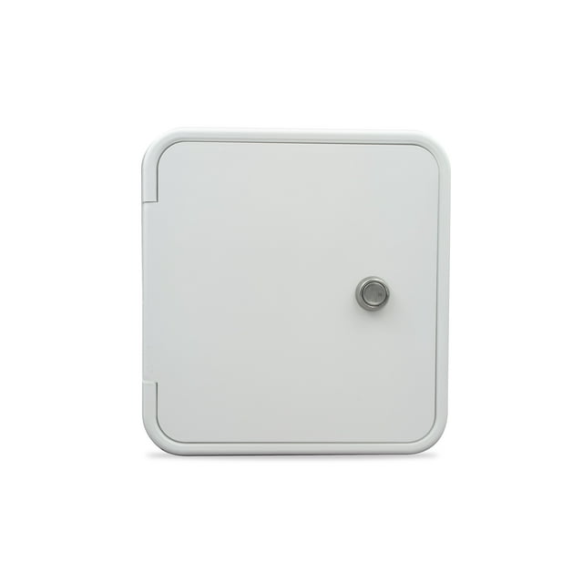 RV Camper Flush Mount Gas Fuel Hatch and Key Polar White PN 94305 ...