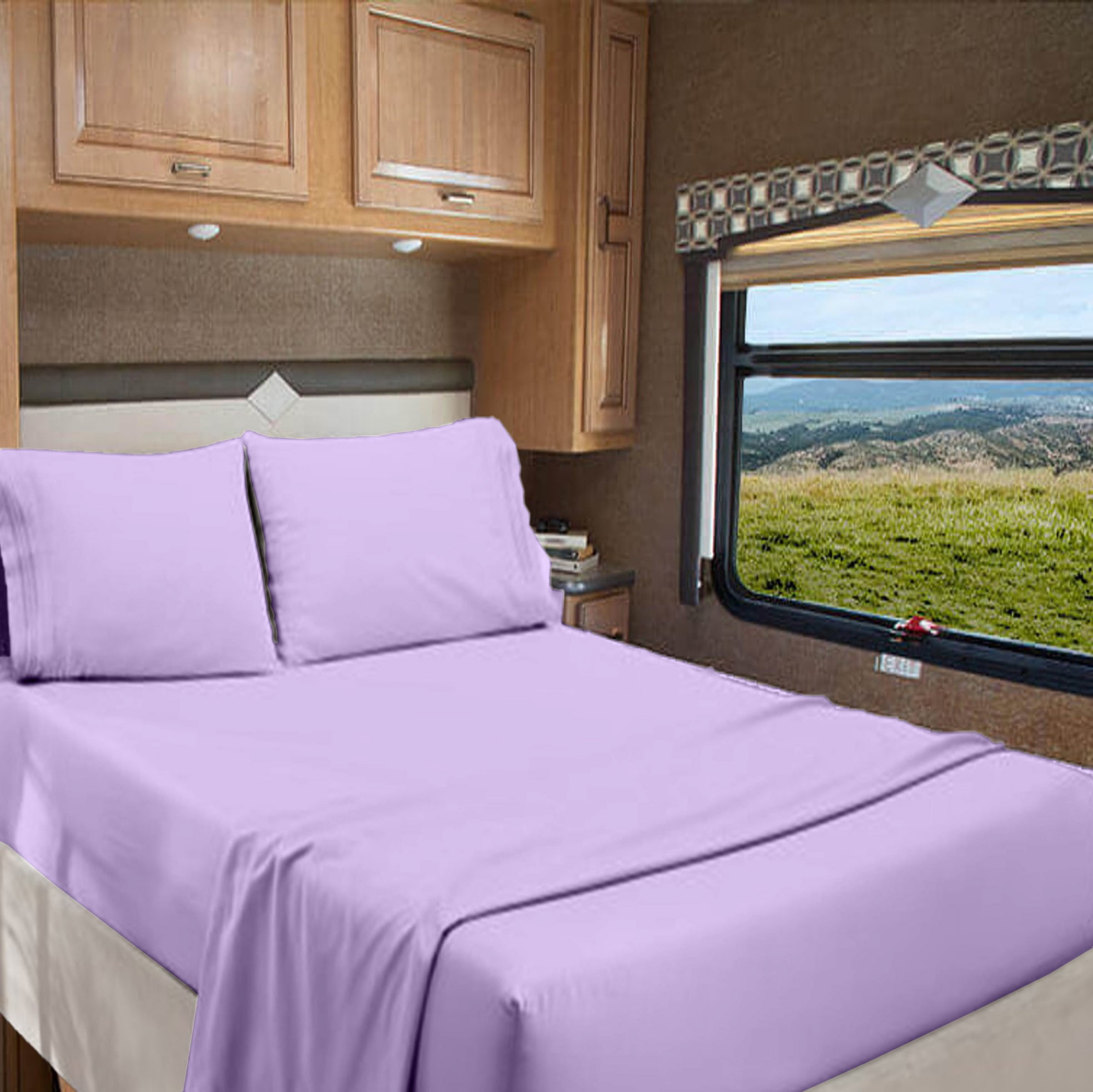 RV Camper King 72" X 80" | 700-TC Organic Cotton Sheet Set 6 inch Deep ...